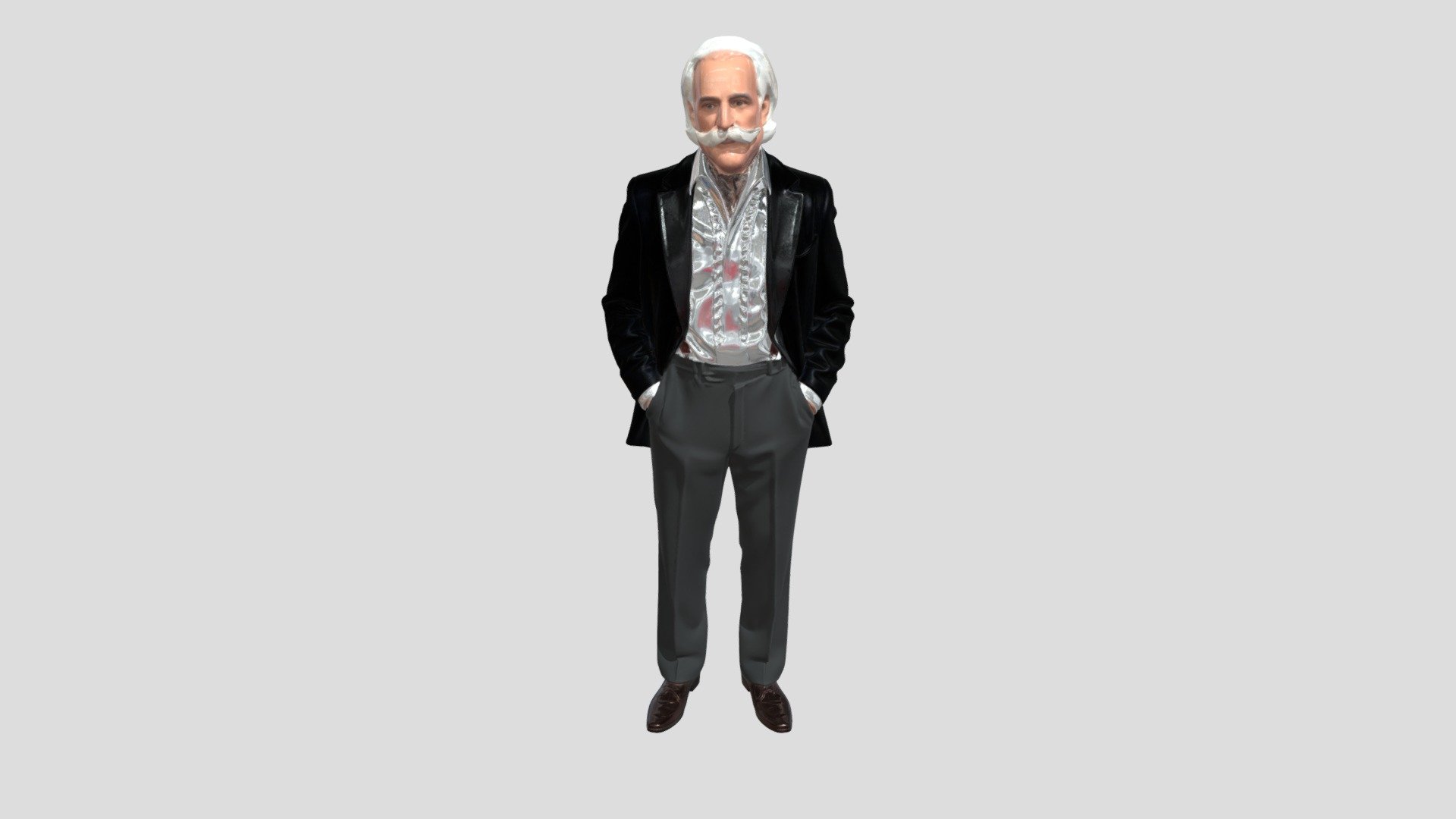 The Dapper Gentleman - Download Free 3D model by restore50 [5099653 ...