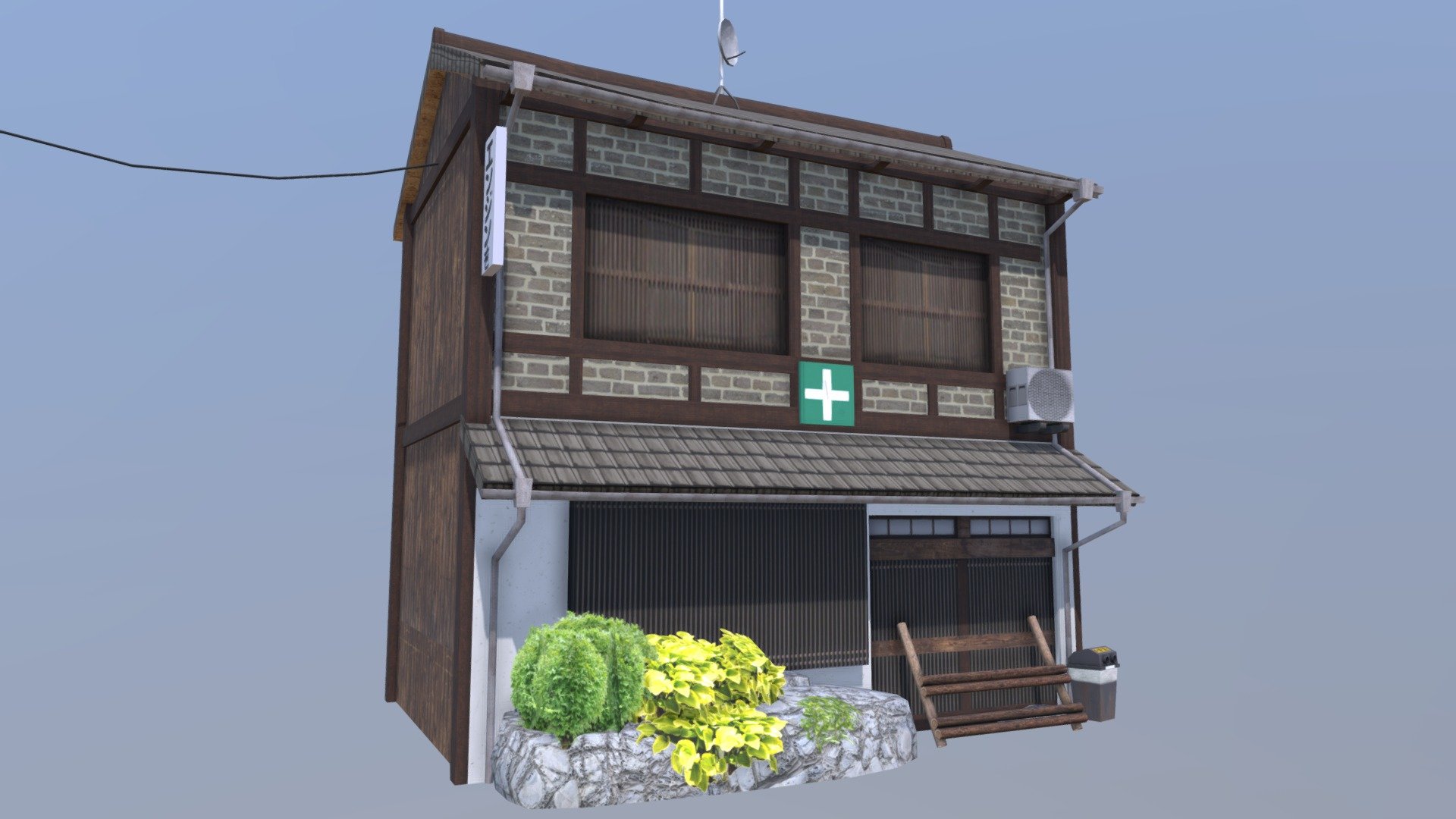 Japanese House 2 - 3D model by JamesPStevens [5099e45] - Sketchfab