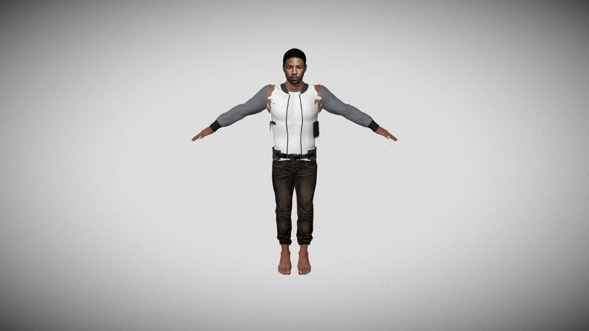 Actor Michael B Jordan 3D model - 3D model by saranraiden [509b136 ...