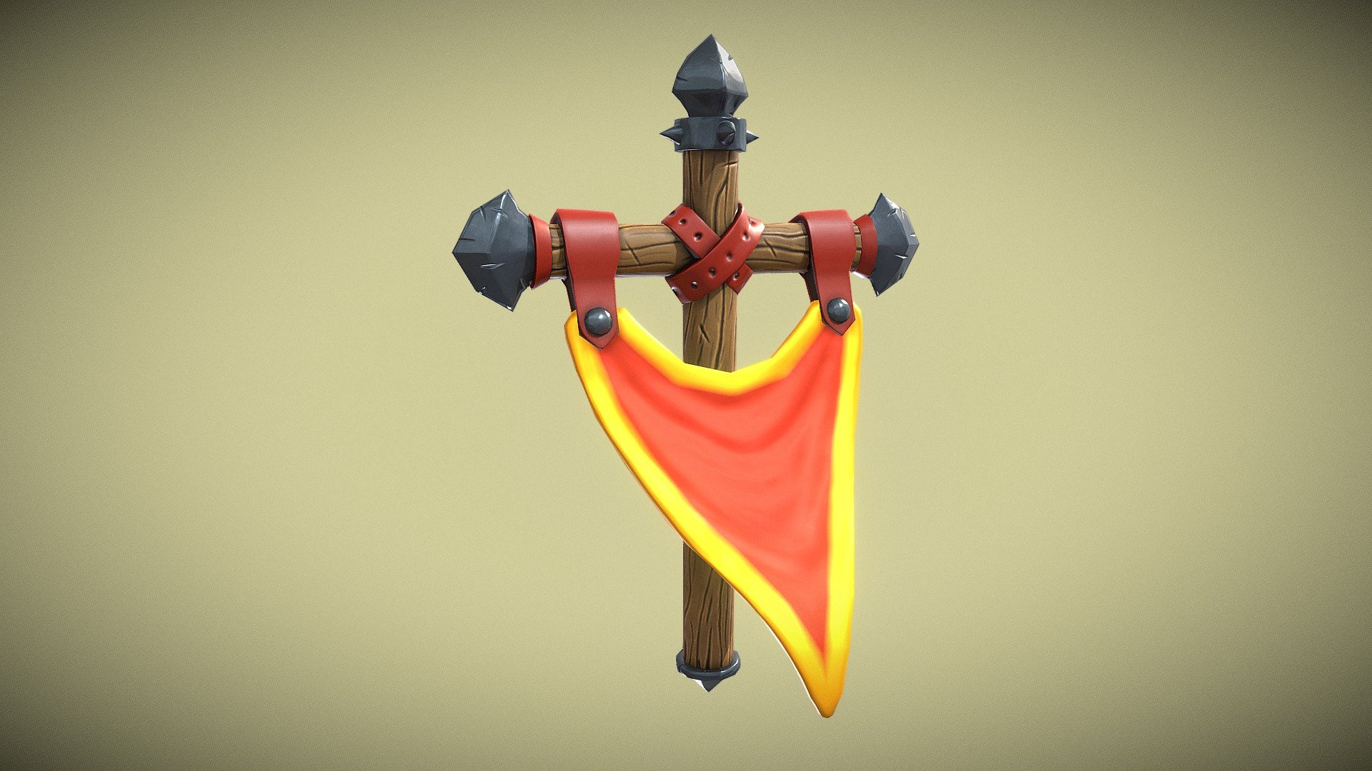 Stylized Banner - Download Free 3D model by Dantir [509bf0b] - Sketchfab