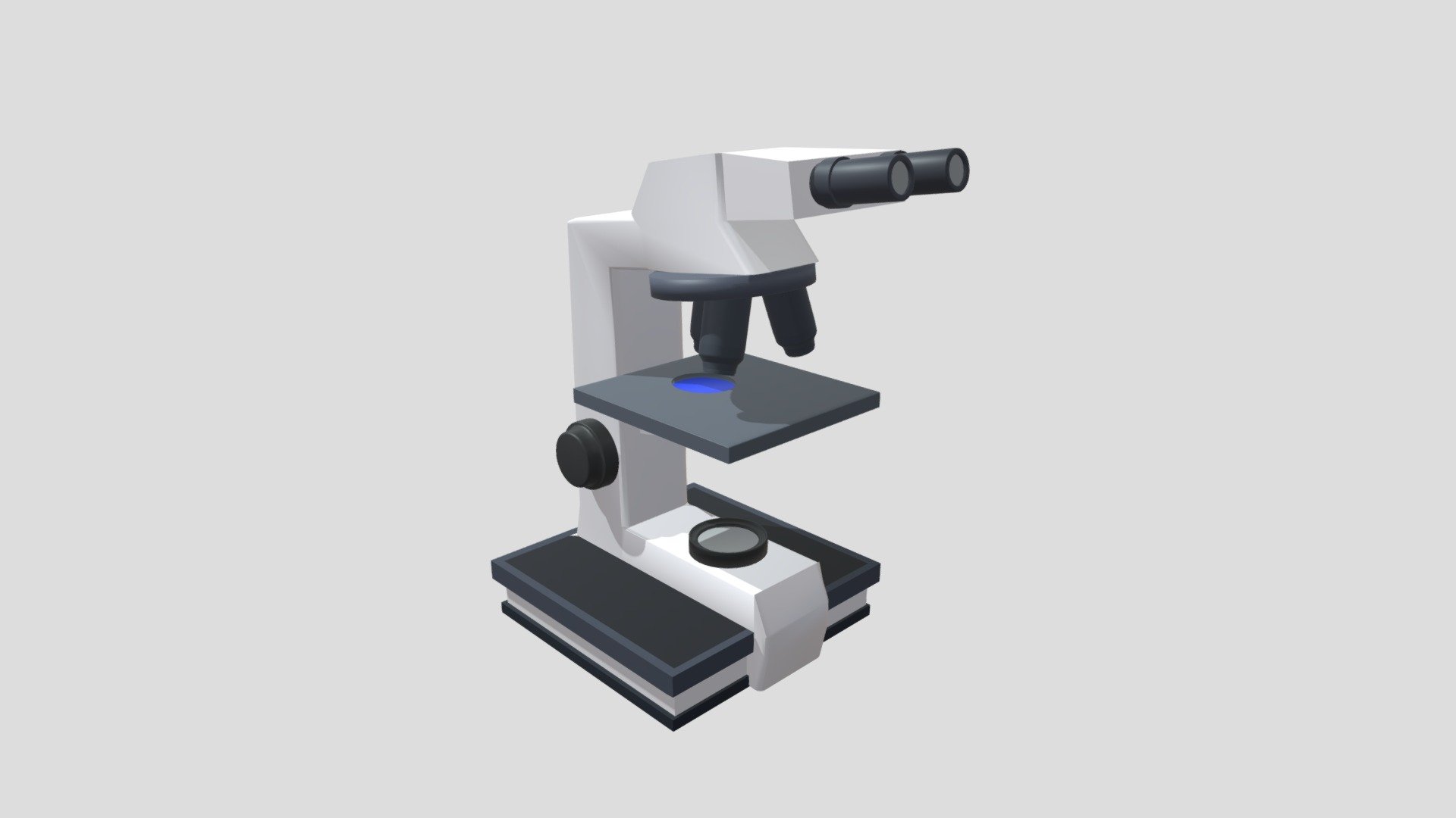 MICROSCOPE - Download Free 3D model by kittybhaai [509cb69] - Sketchfab