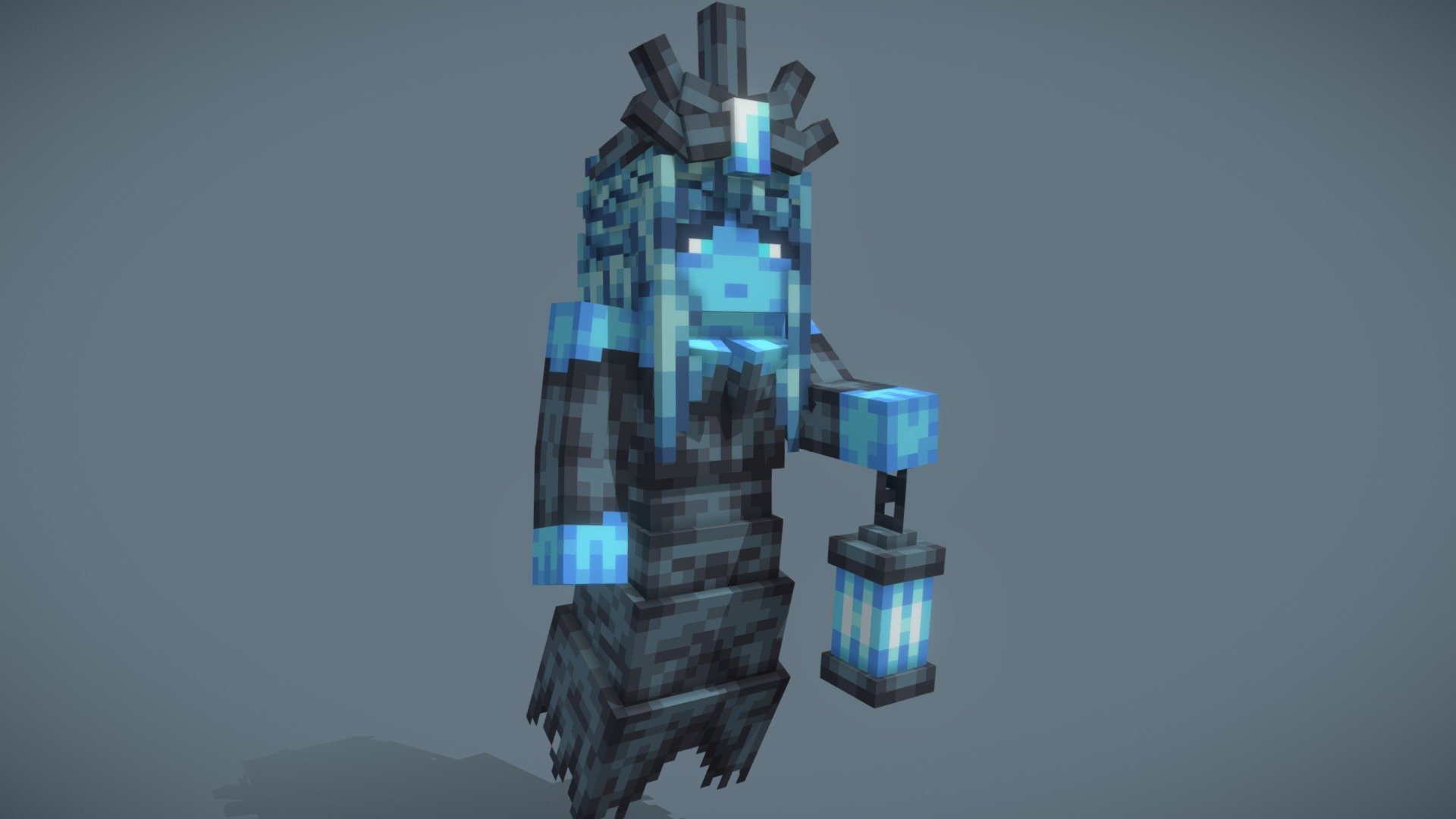 Frozen queen spirit | Minecraft model - 3D model by kenddie [509ede2 ...