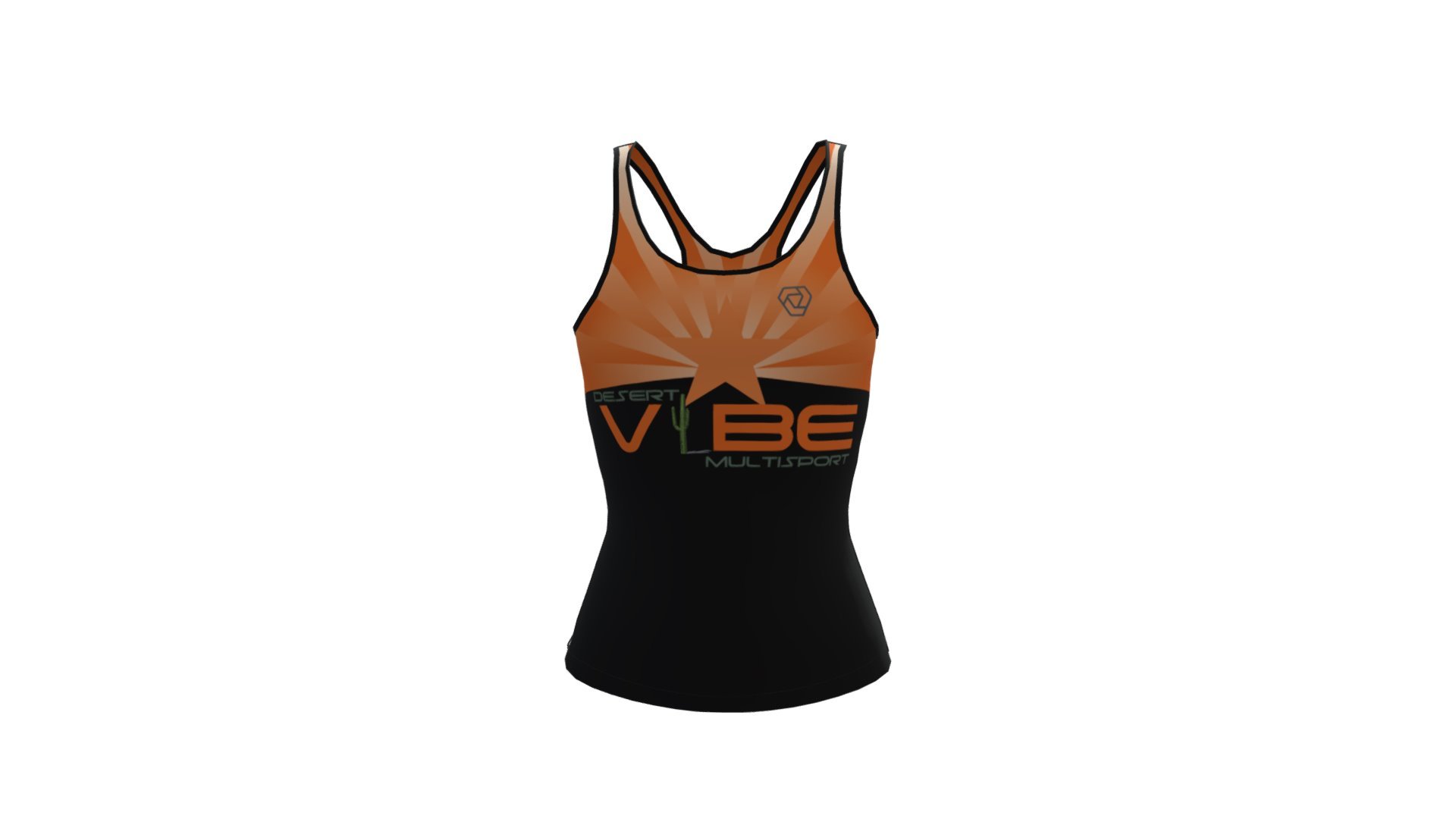 Desert Vibe Multisport Women's Running Singlet - 3D model by Verge ...