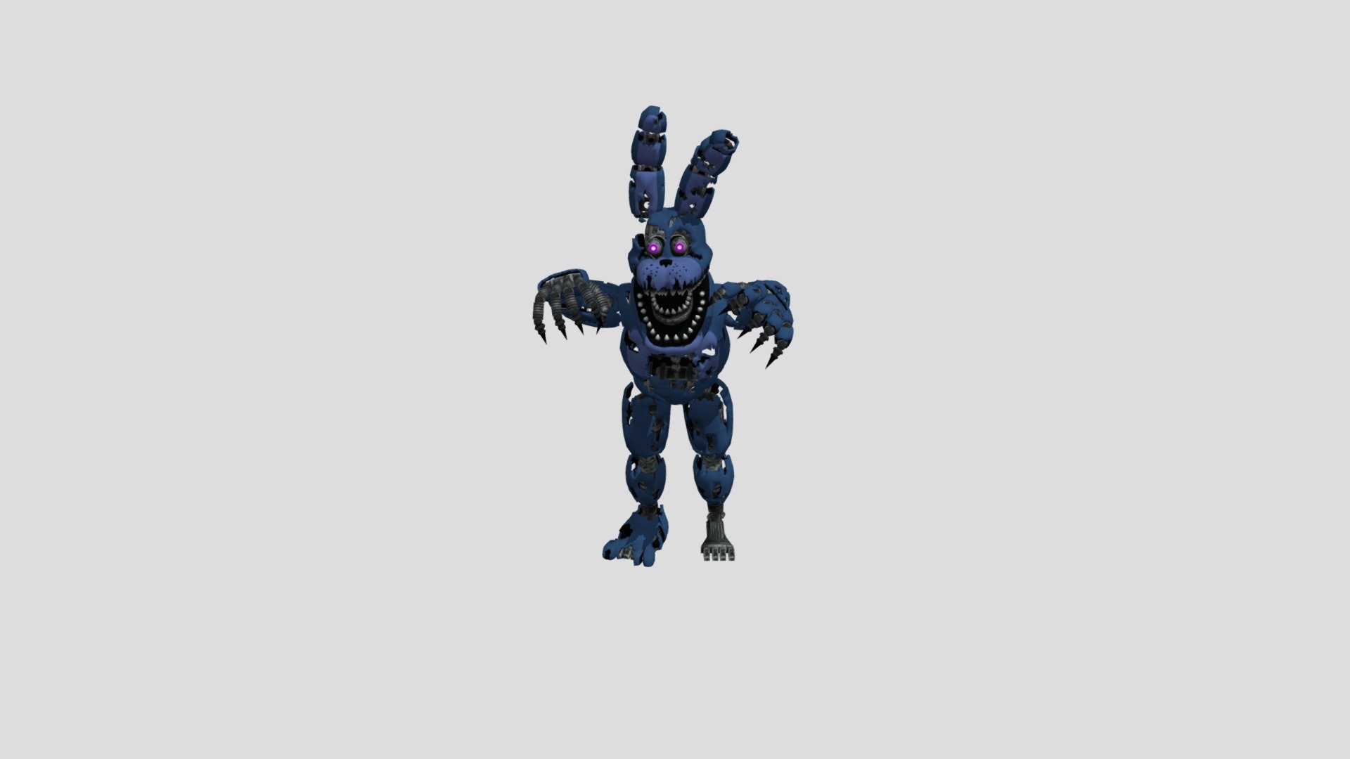 Red Eye Nightmare Bonnie FNAFSFM1 - Download Free 3D model by ...