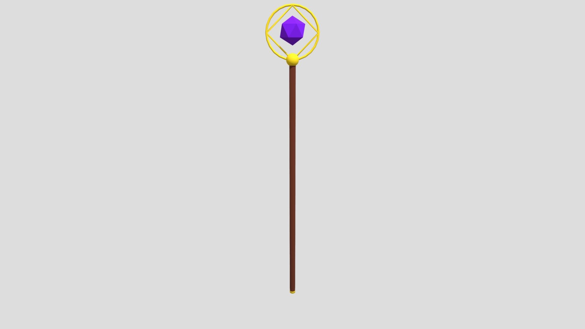 Basic Staff - Download Free 3D model by DragoDran [50a1ce8] - Sketchfab