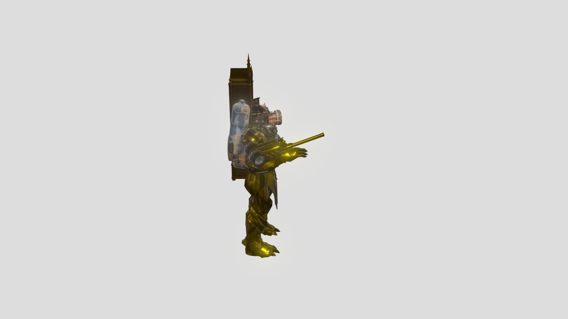 titan clockman (more realistic) - Download Free 3D model by Jeff for no ...