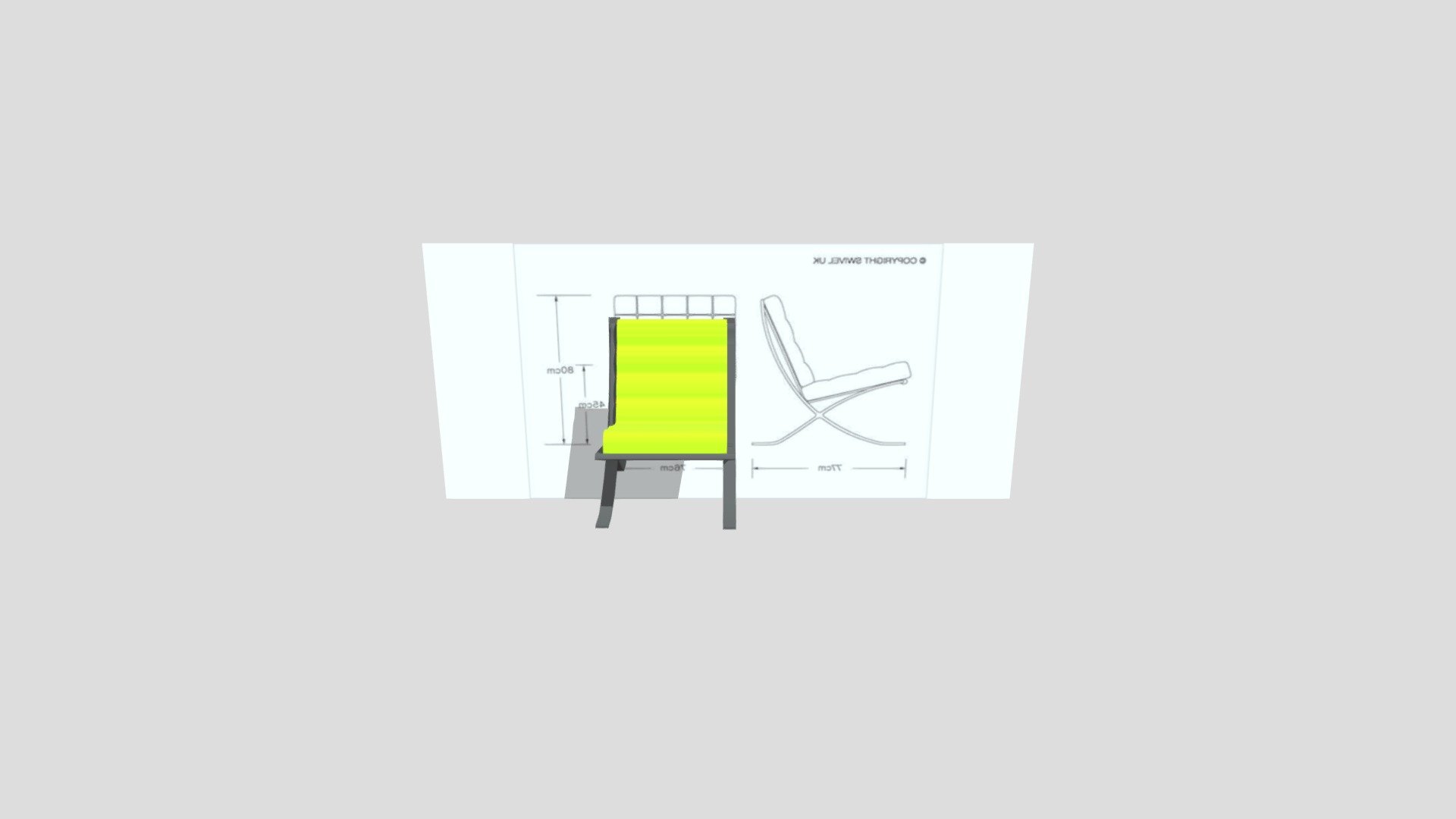 Chair - Download Free 3D model by purwadi.agus [50a3b90] - Sketchfab
