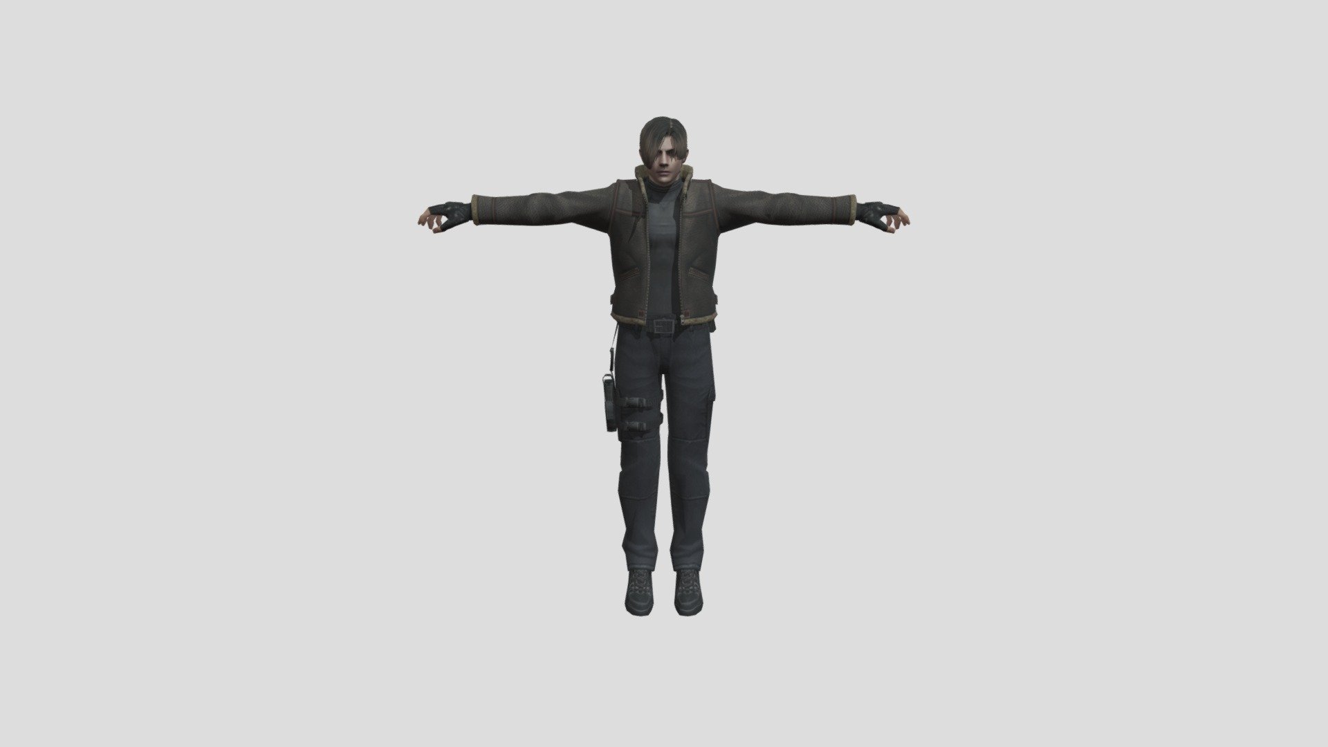 Resident Evil 4 - Leon - Download Free 3D model by Nx_ (@Nx_criaaa ...