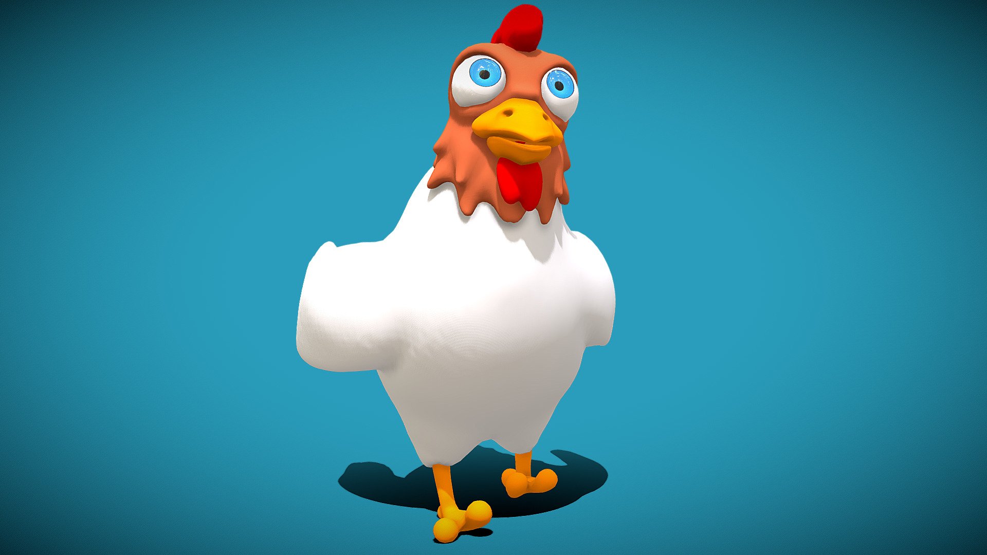 A chicken! - Buy Royalty Free 3D model by neatpolygons [50a5099 ...