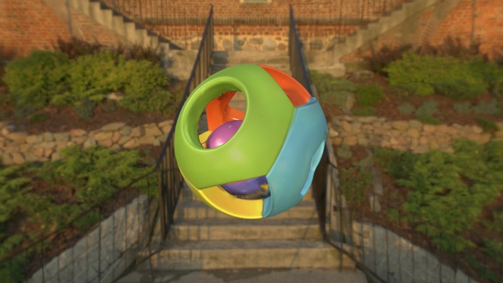Toy Ball - 3D model by Patrick Thorn (@patrickthorn) [50a50e5] - Sketchfab