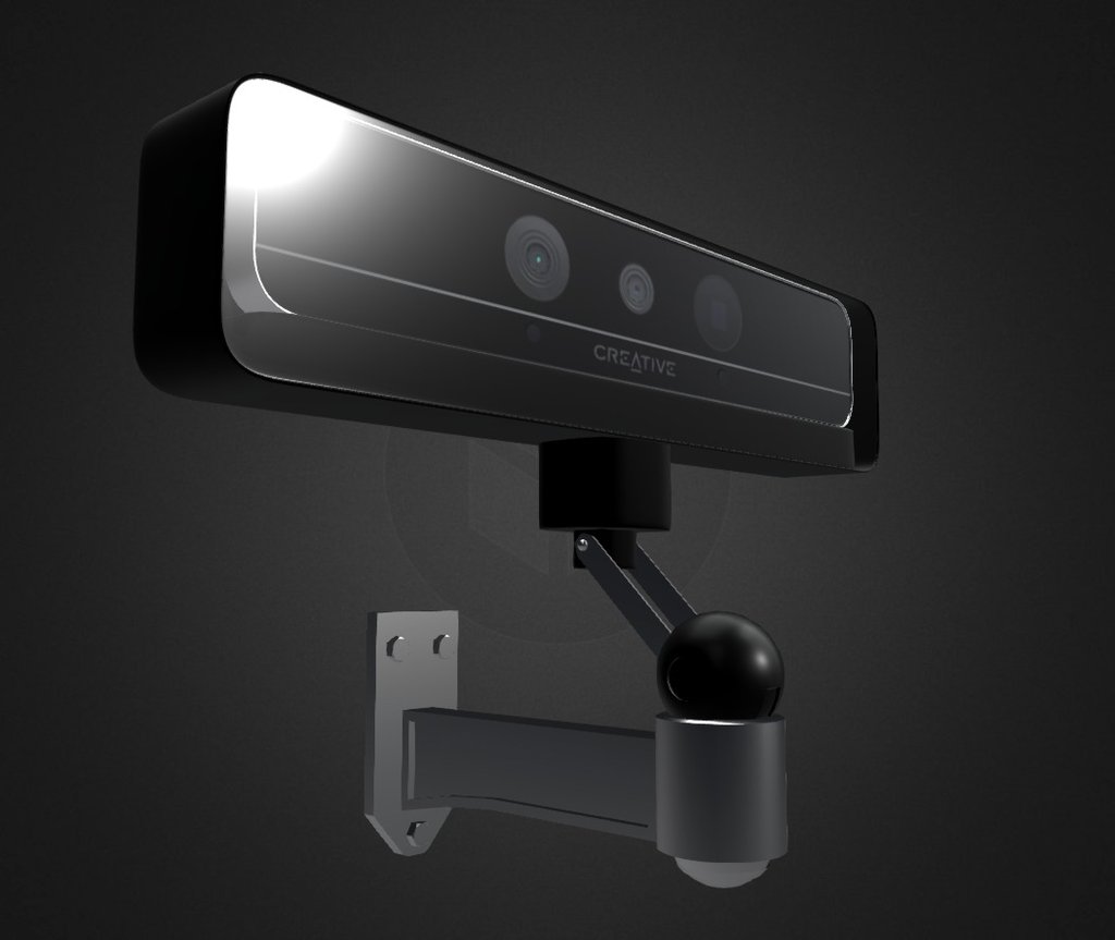 Realsense Cam - 3D model by motionstudio [50a63cb] - Sketchfab