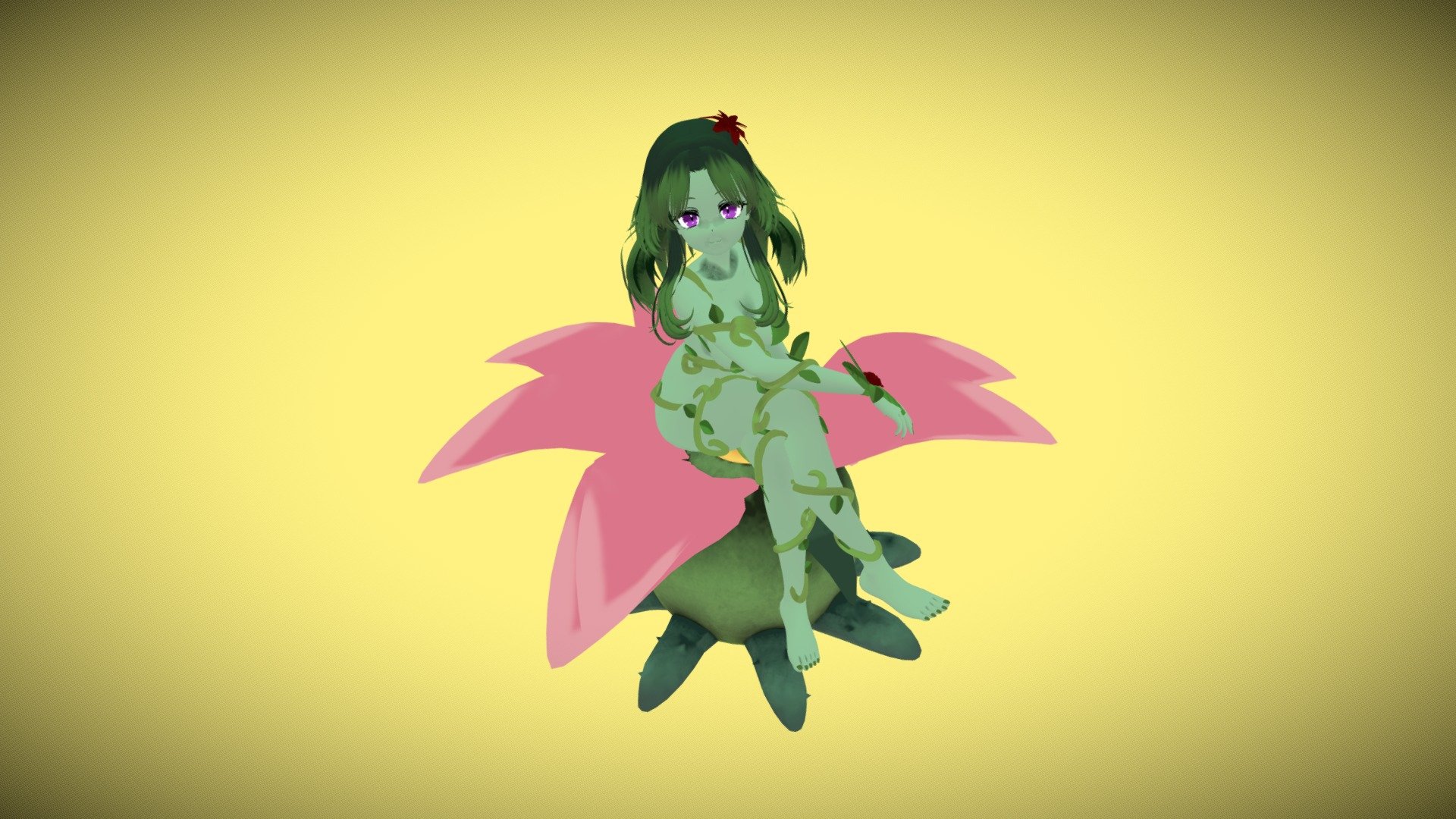 Pretzel The Driad Avatar Commission - 3D model by rockmon [50a6875 ... Pretzel The Driad Avatar Commission - 3D model by rockmon [50a6875 ...