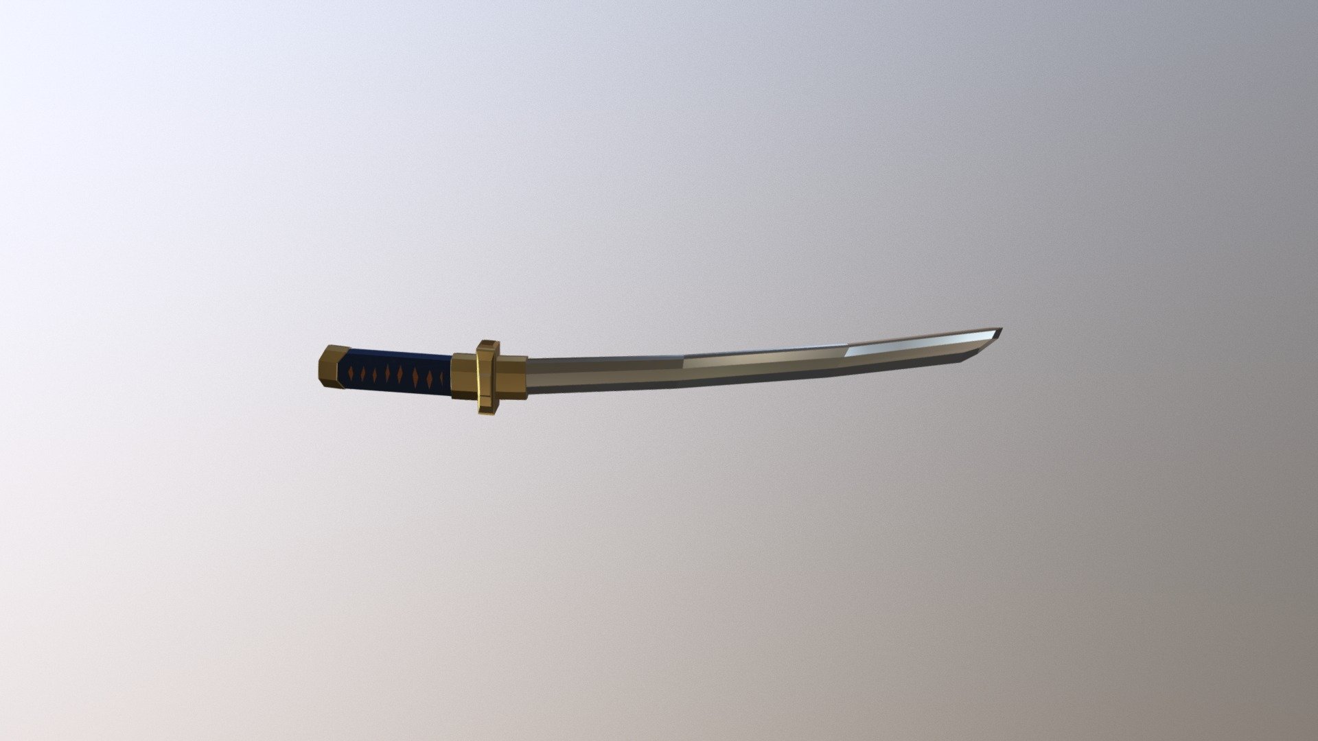 Classic Katana - 3D model by Yunoswaifu (@ryraem) [50a6bfe] - Sketchfab