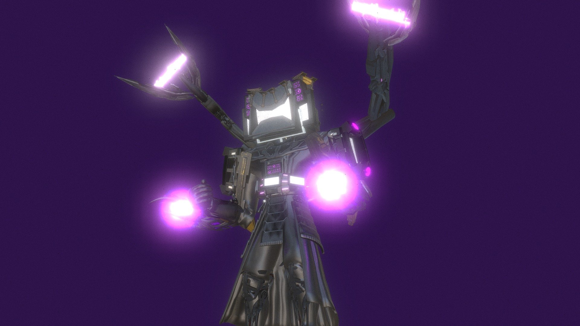 Polycephaly / large tvman 4.0 - Download Free 3D model by EMPEROR-MARK ...