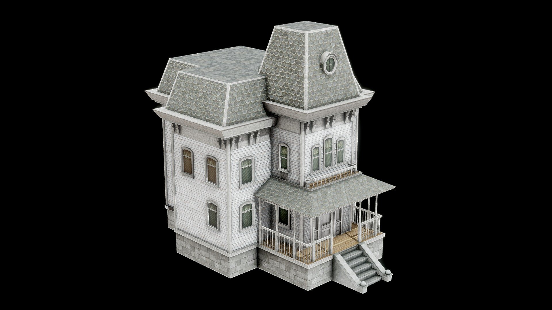 Old Building 3 - Buy Royalty Free 3D model by Freepoly.org (@blackrray ...
