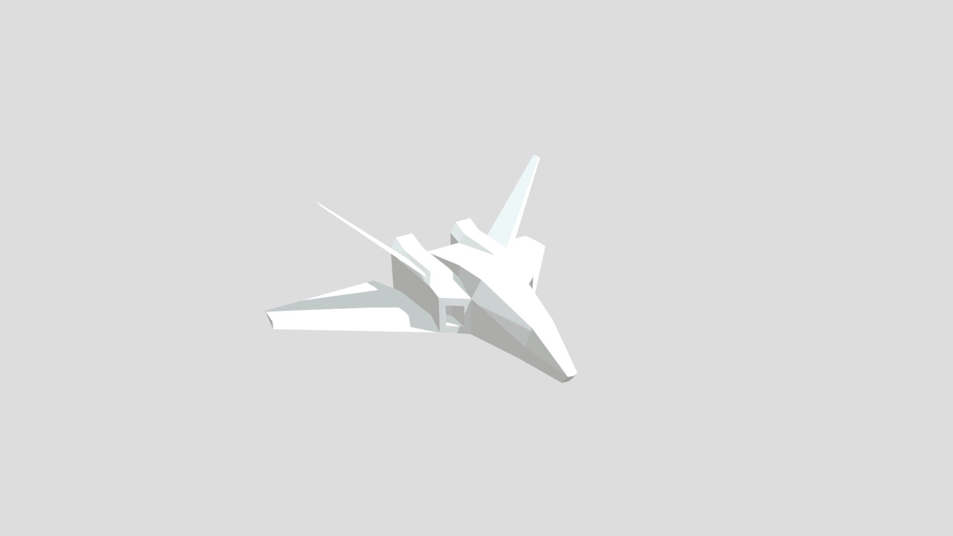 Low Poly Spaceship - Download Free 3D model by Soner K. (@sonykaos27 ...