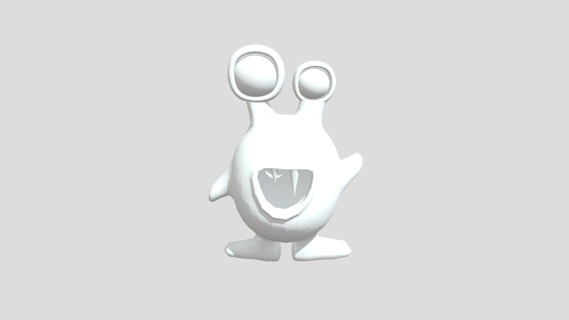Monster - 3D model by logielane [50a92dd] - Sketchfab