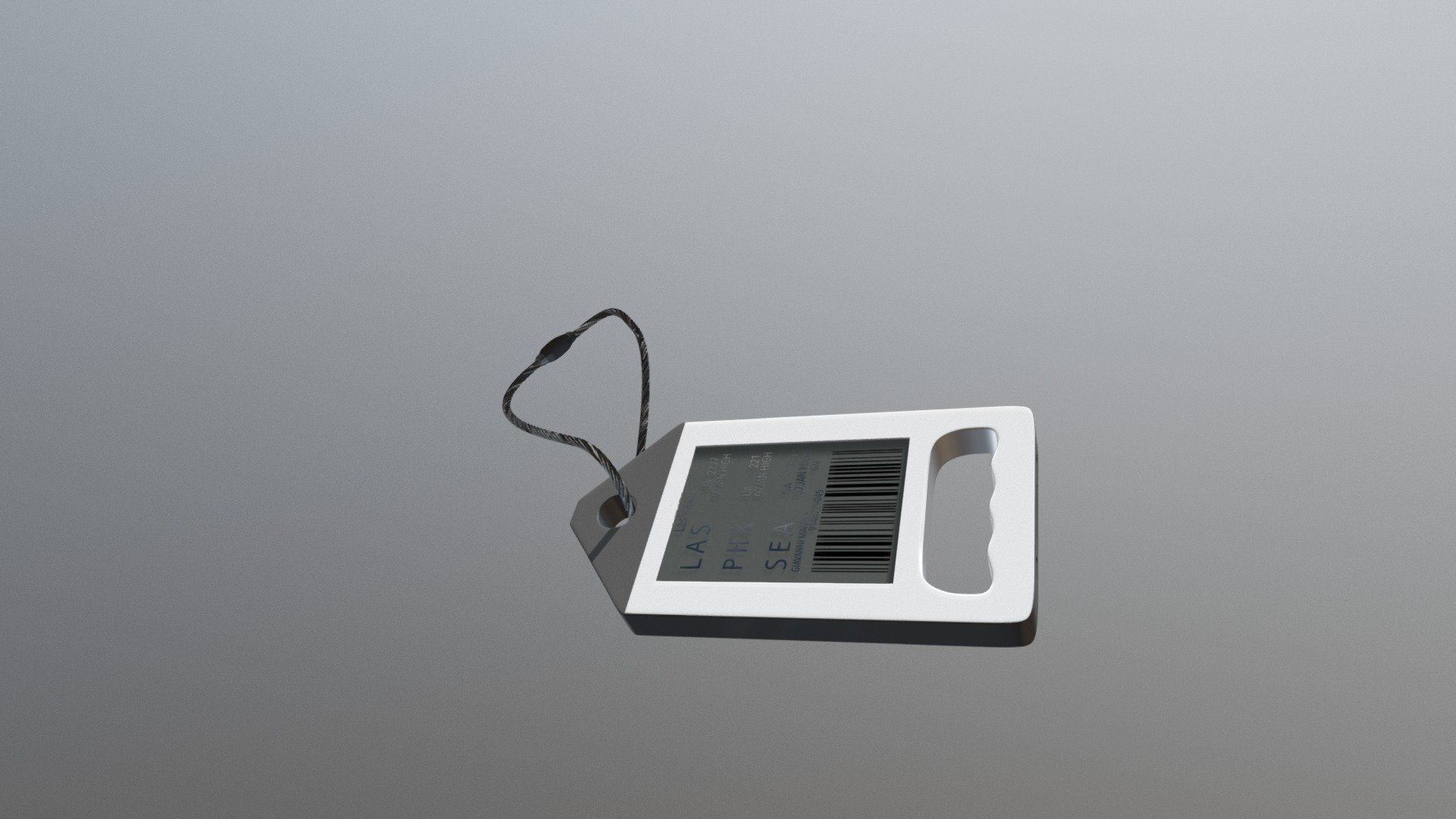 One Bag Tag in 3D - 3D model by One Bag Tag (@eli.ostreicher) [50aa417 ...