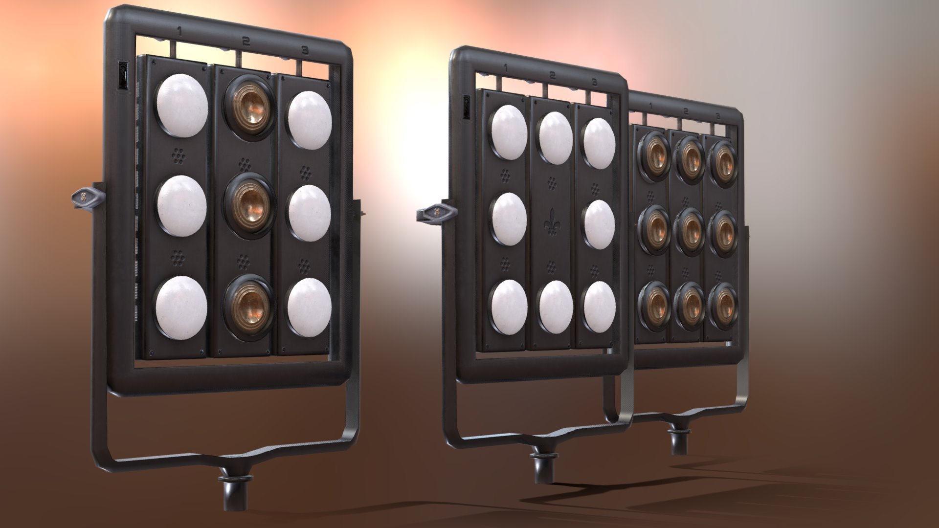 Film Industry Studio Frensel Light Array - 3D model by Mad_Lobster ...