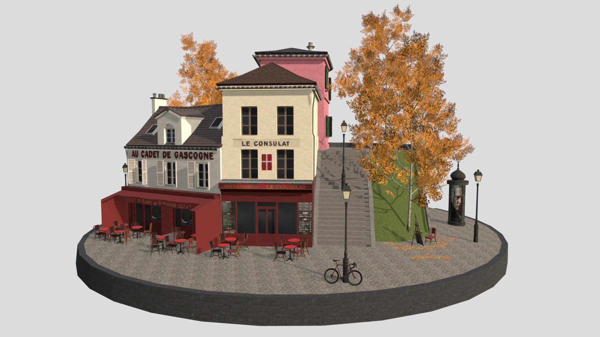 1DAE07 Morre Luca Cityscene - Download Free 3D model by Luca_Morre ...