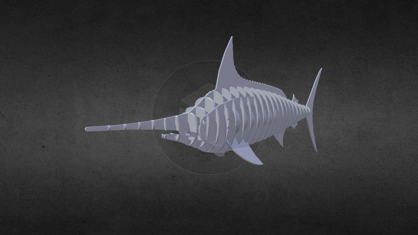 Swordfish - 3D model by wondertree [50ab63e] - Sketchfab