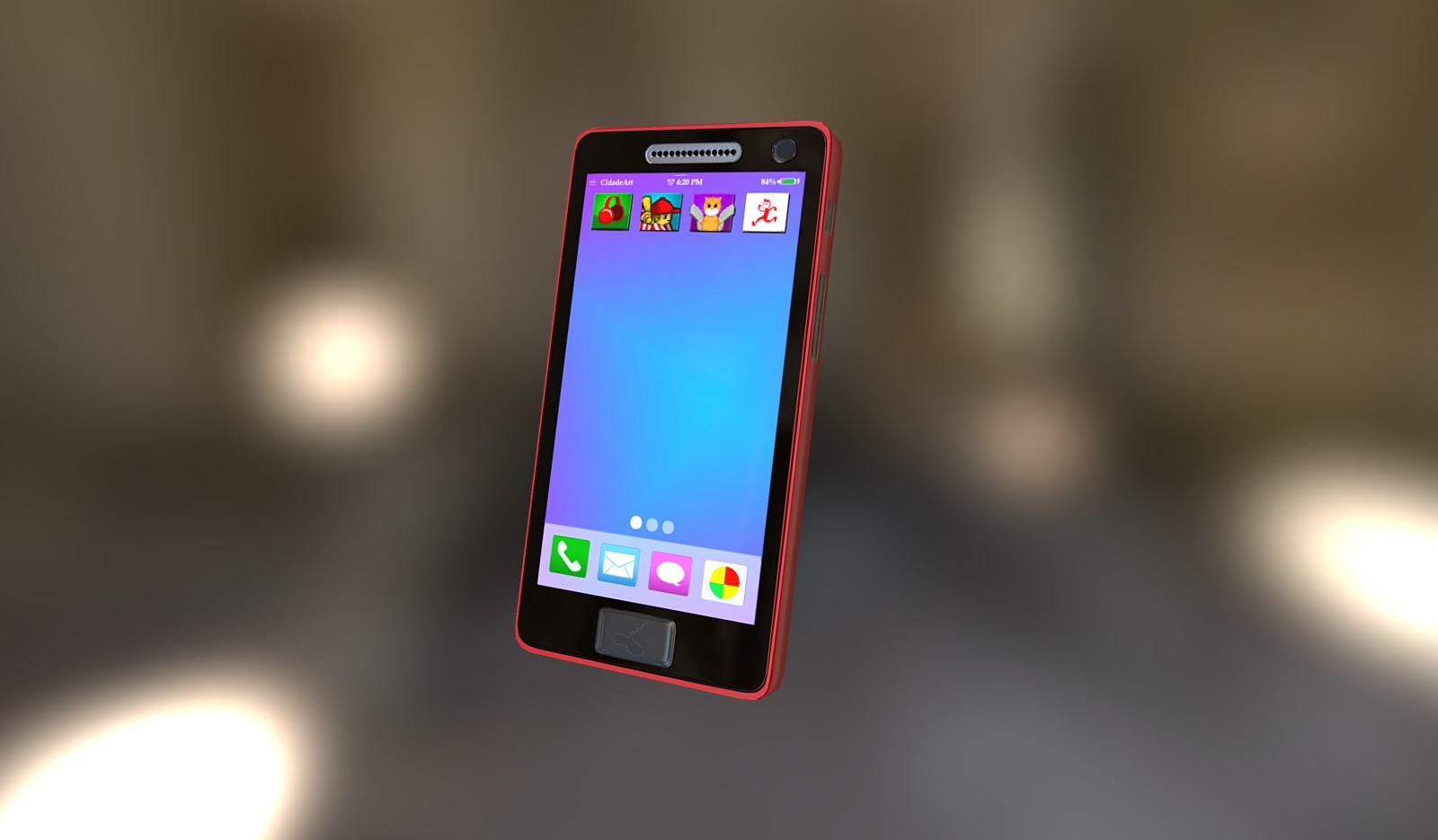 Smart Phone - 3D model by Natal [50ac532] - Sketchfab