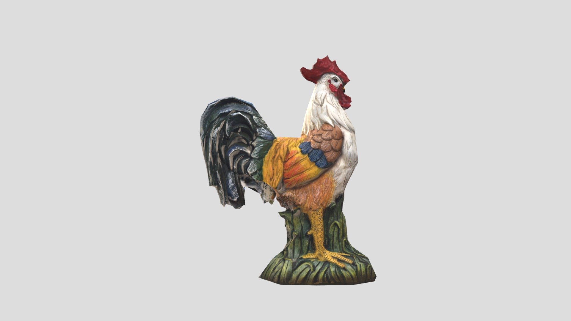 Rooster 1 - Download Free 3D model by David Wigforss (@dwigfor ...