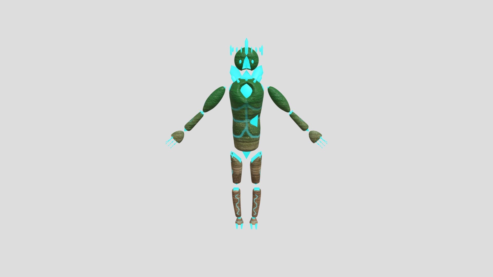 Stoneguy - 3D model by bigscorpia [50ad39e] - Sketchfab