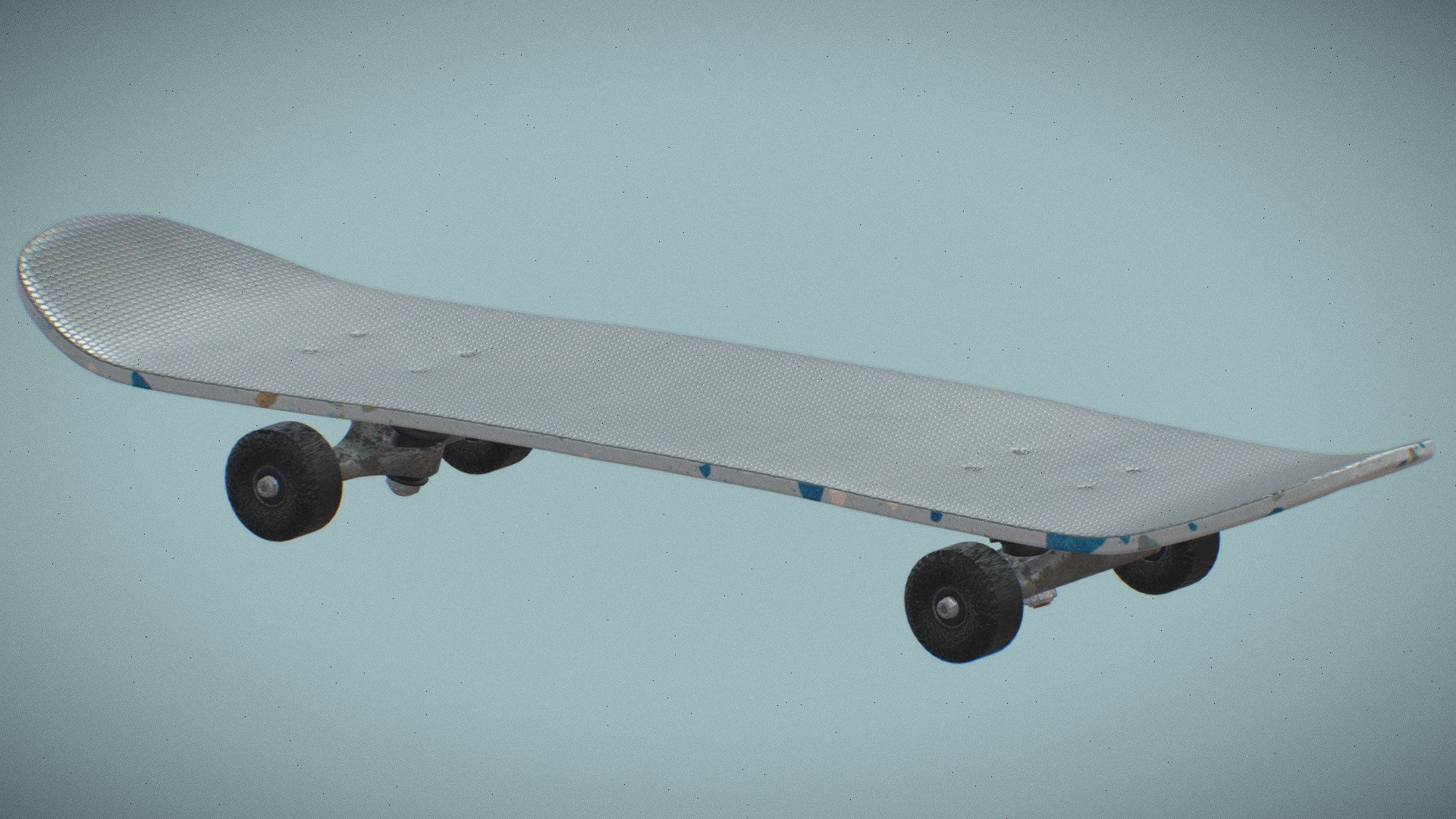 Summer-vibe Skateboard Model - 3D model by ameya_elizabath_sebastian [50ad8da] - Sketchfab