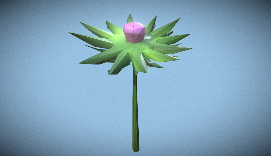 Mega thistle - Download Free 3D model by Anatomy by Doctor Jana ...