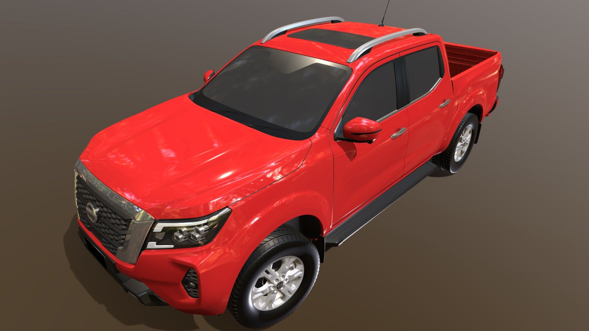 Nissan Navara 2022 - Download Free 3D model by davidmarton1987 [50af2d4 ...