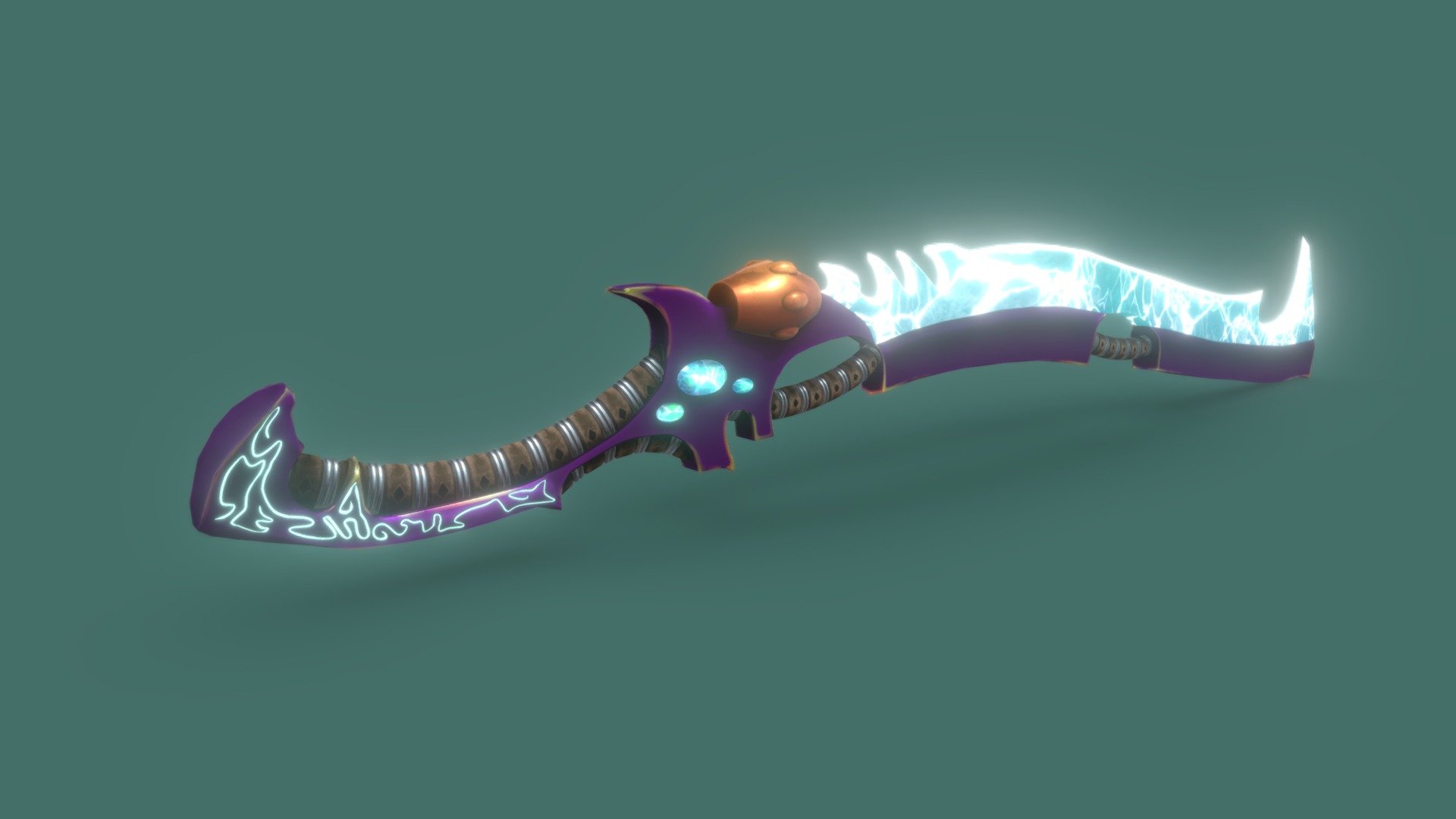 Warhammer 40k Drukhari Klaive - 3D model by Max García Teutle ...