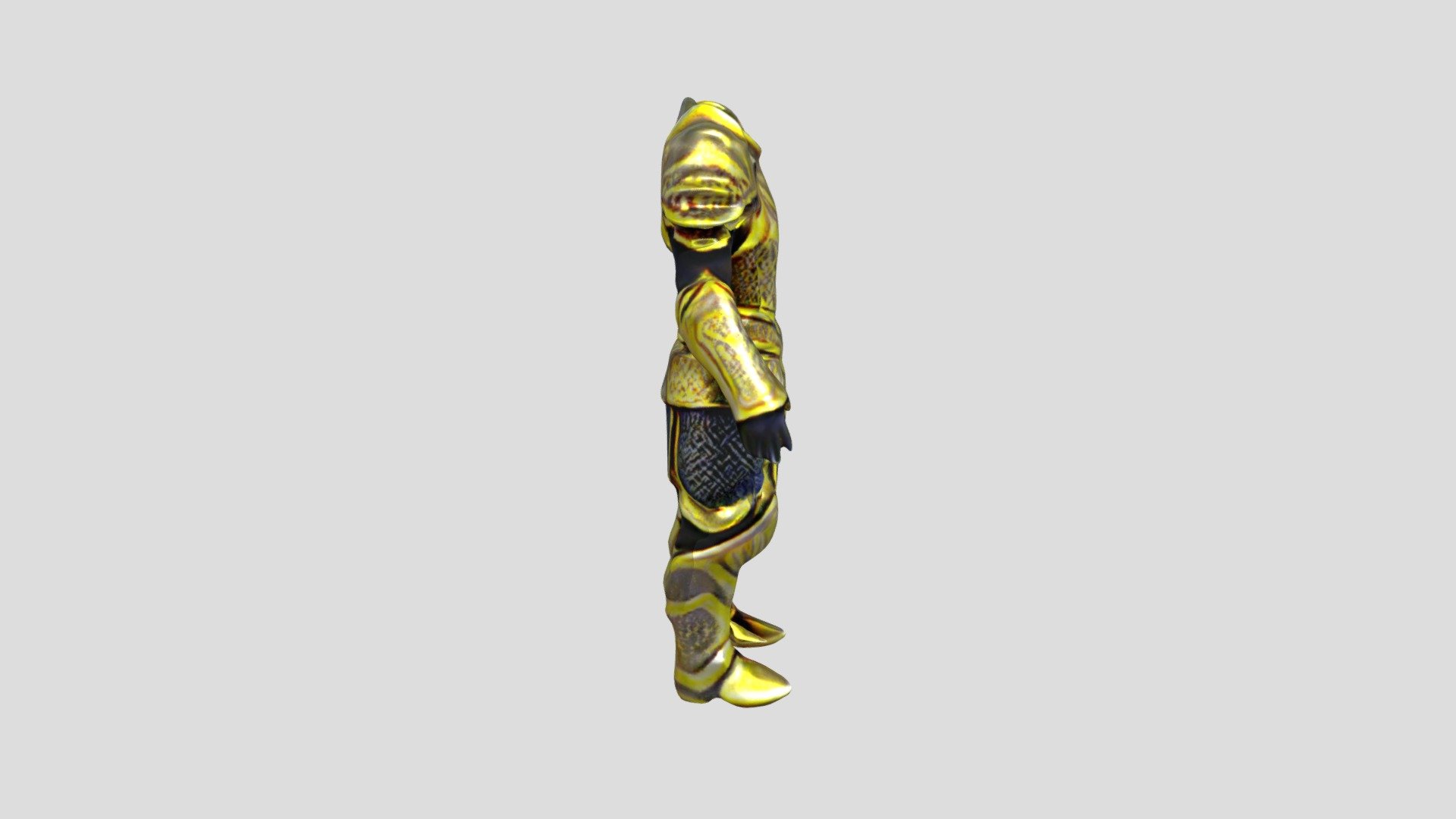 Golden Armor - Download Free 3D model by DavidGamble [50afd64] - Sketchfab