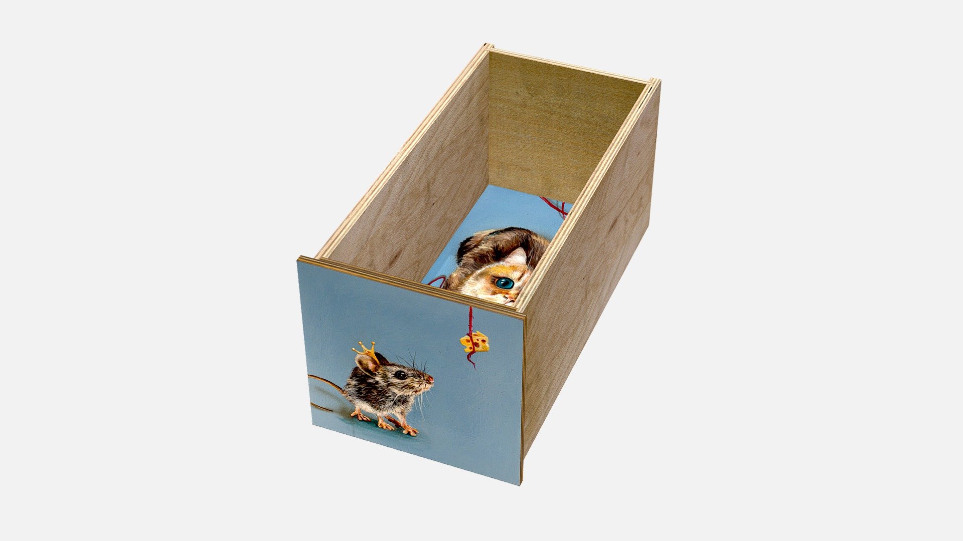 Cat and mouse - Download Free 3D model by Collector's Cabinet ...