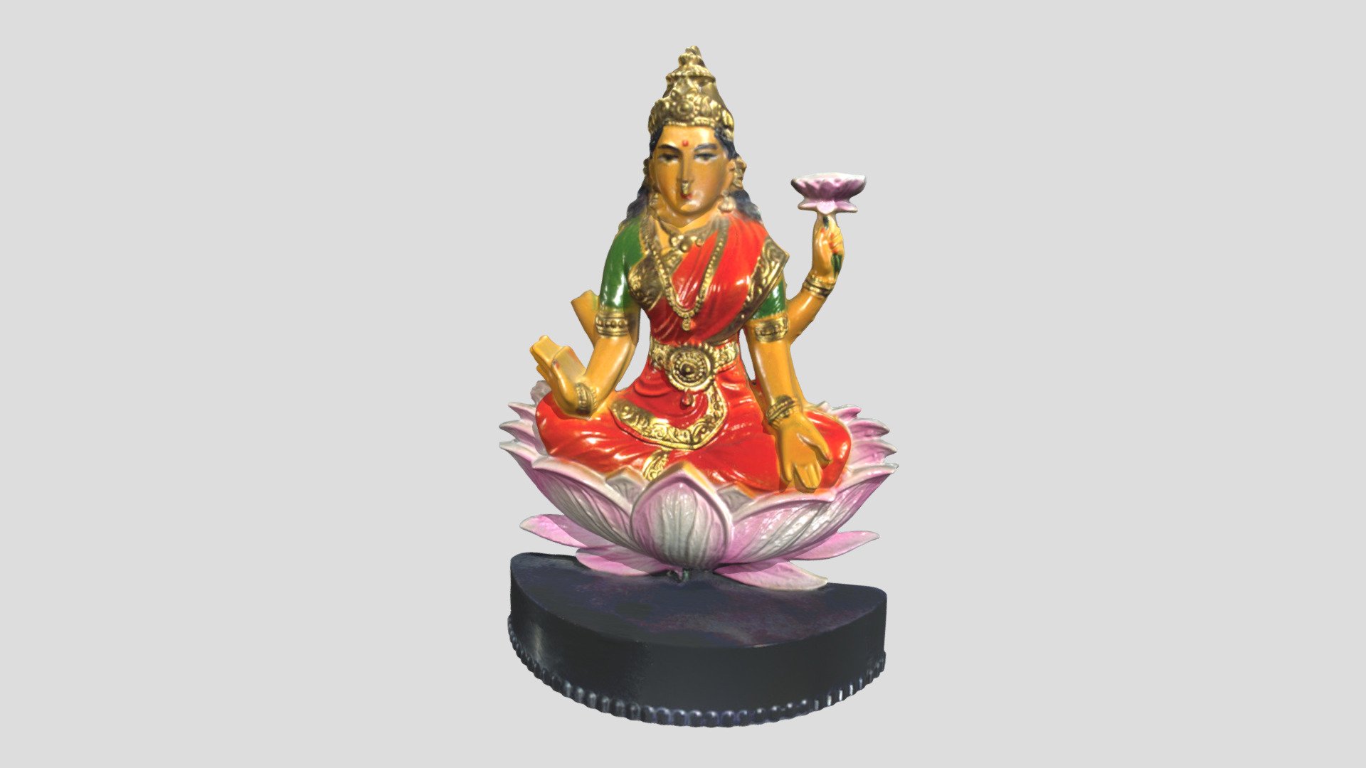 Lakshmi figure - 3D model by Aberdeen City Libraries ...