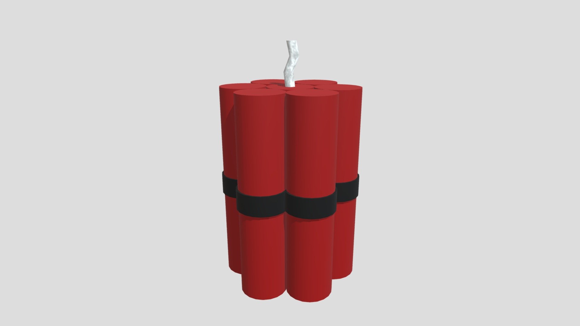 Dynamite Low Poly Model - 3D model by Chad Van Patten (@ChadVanPatten ...
