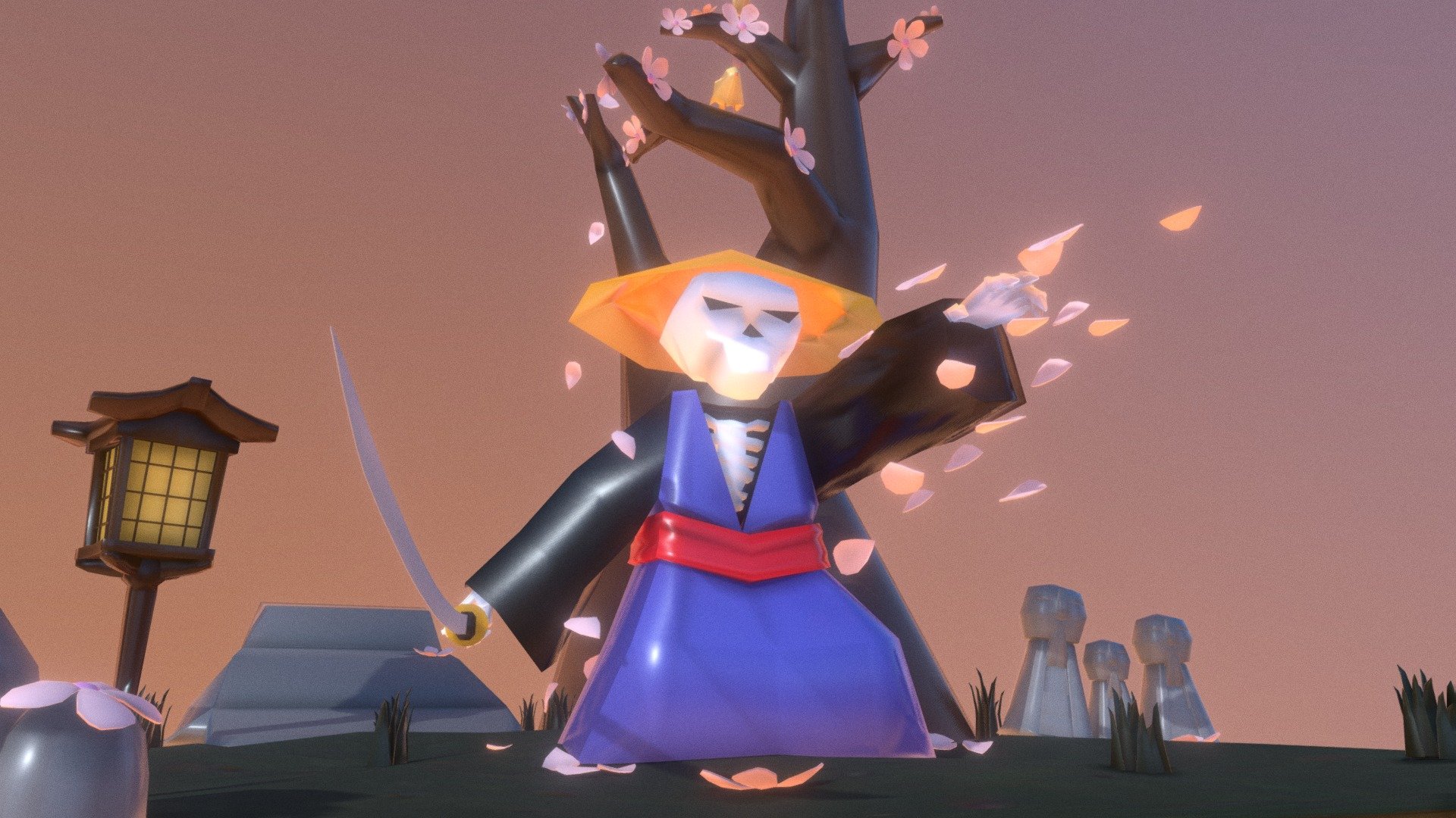 Reaper Samurai - Download Free 3D model by NinoJazz [50b79bc] - Sketchfab