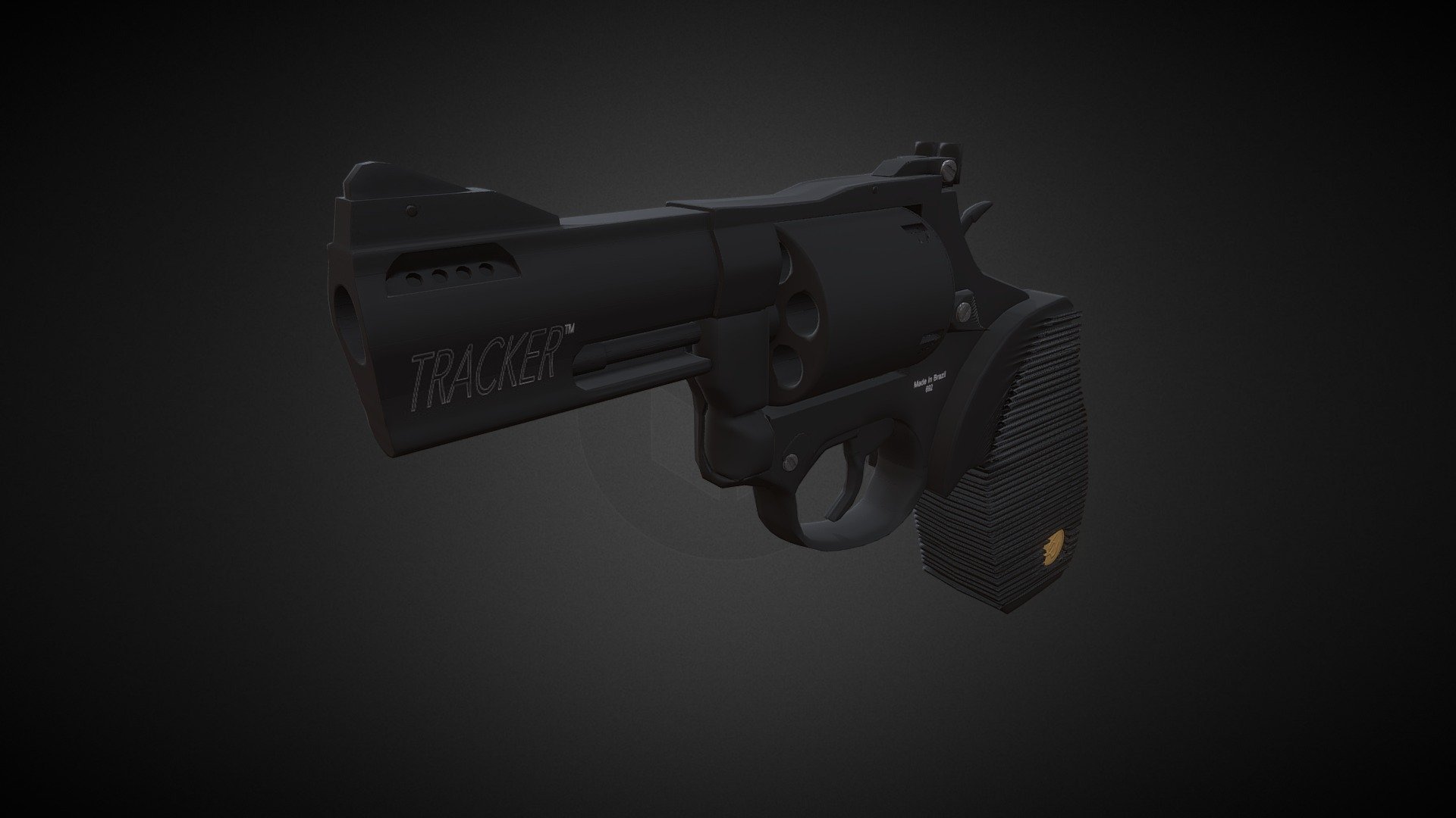Taurus Revolver - 3D model by BioHazardStudio [50b95fe] - Sketchfab