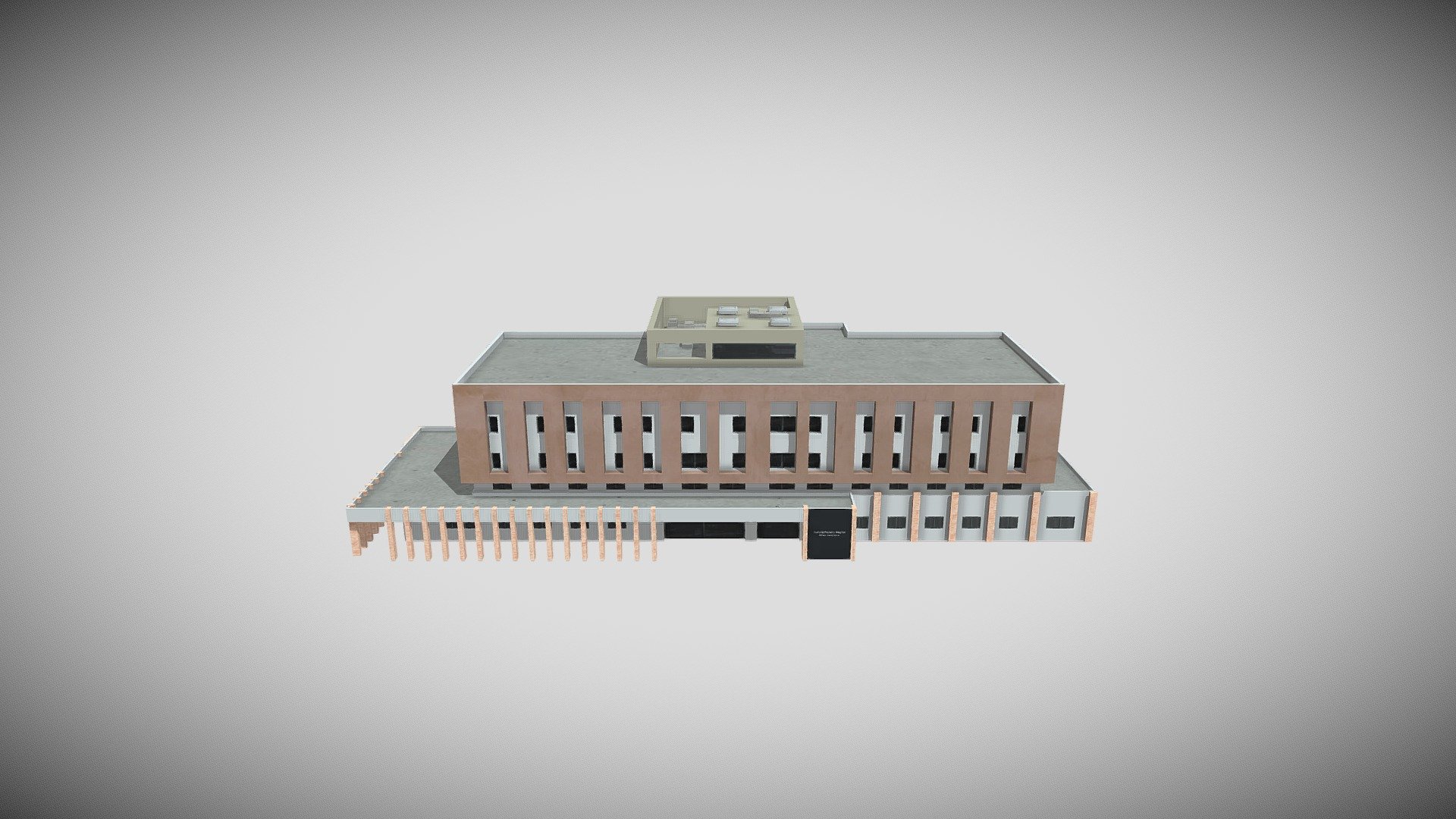 National Pediatric Hospital - 3D model by bojek_ (@panhchakvoth ...
