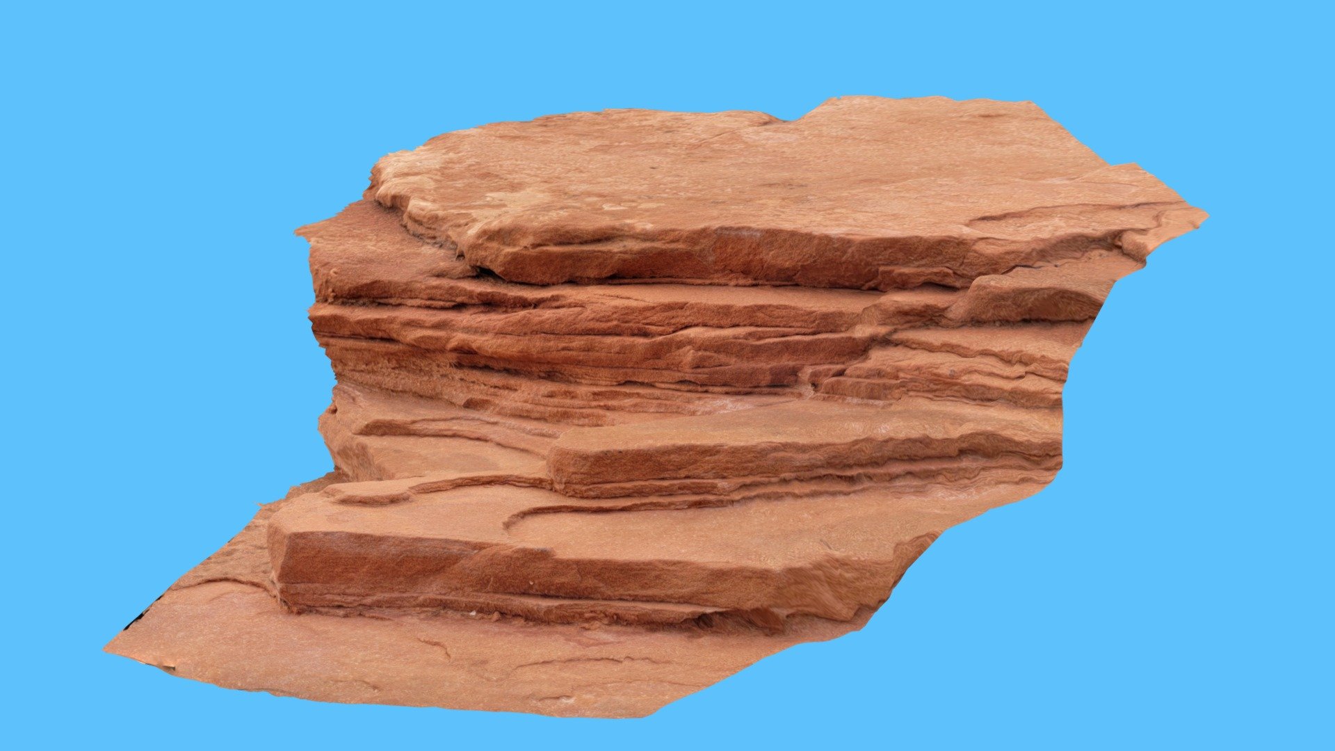 Sand Hollow Strata Detail Study - Buy Royalty Free 3D model by ...