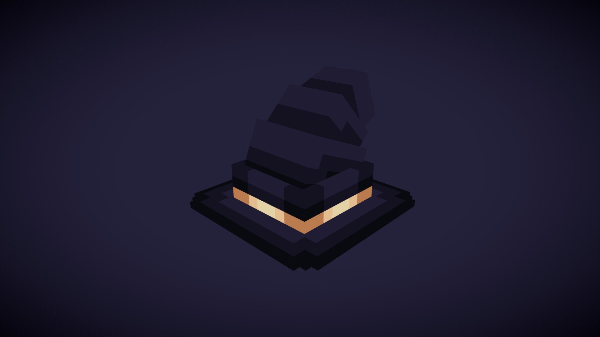 Minecraft Witch Hat - 3D model by LoidTw [50bc697] - Sketchfab
