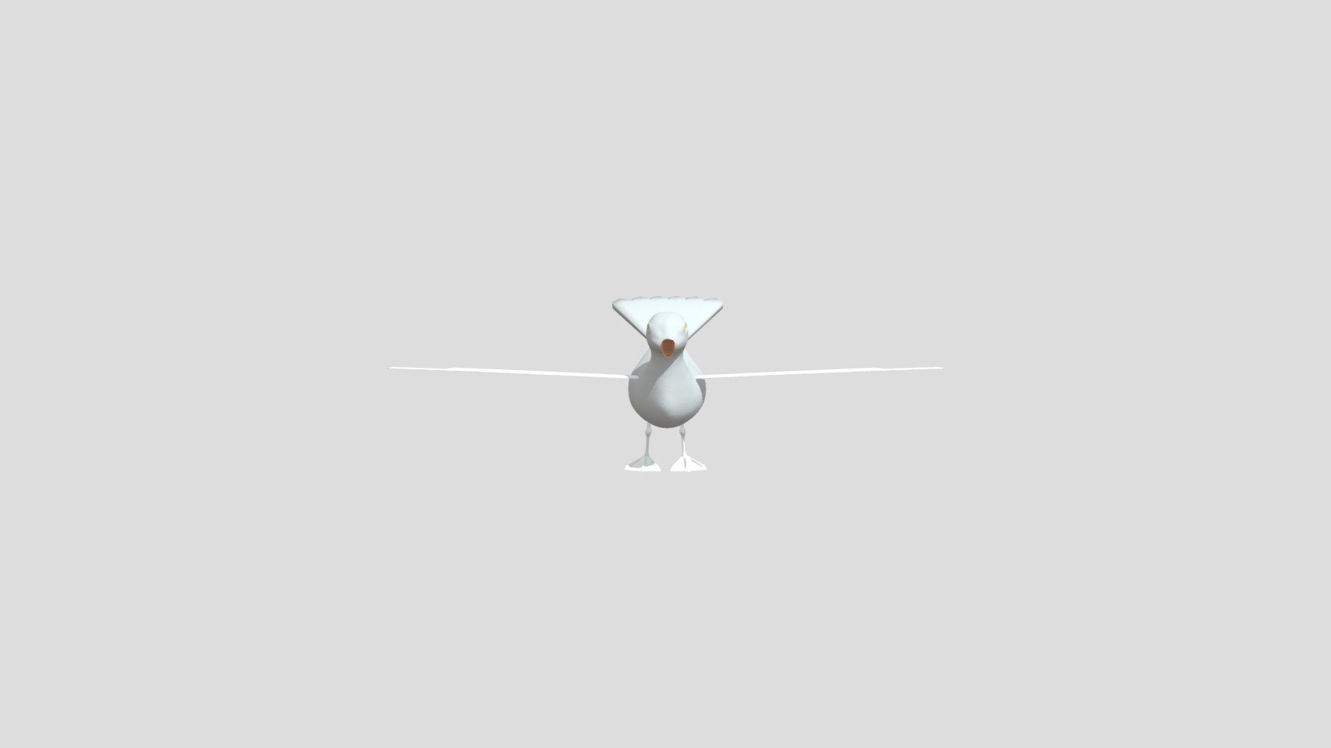 Seagul - 3D model by lachR [50bcb6b] - Sketchfab