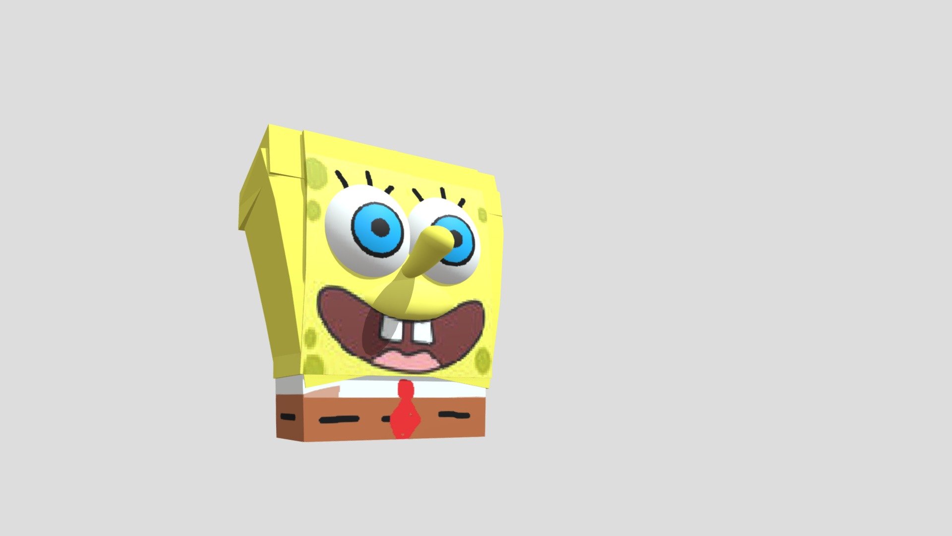 Spongebob Head/body - Download Free 3D model by romyblox1234 [50bced5 ...