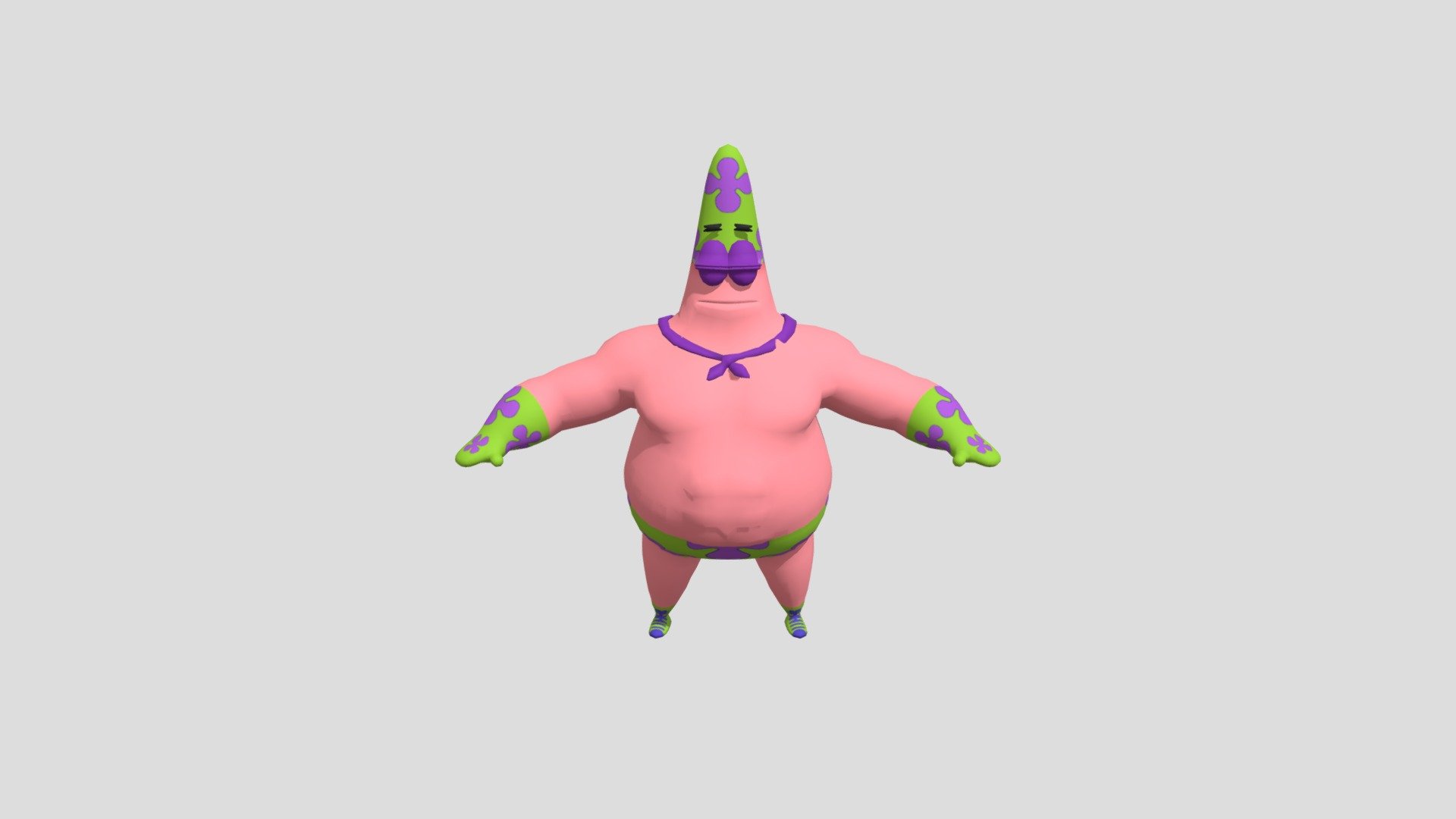 super hero patrick - Download Free 3D model by kyle.river.withem ...