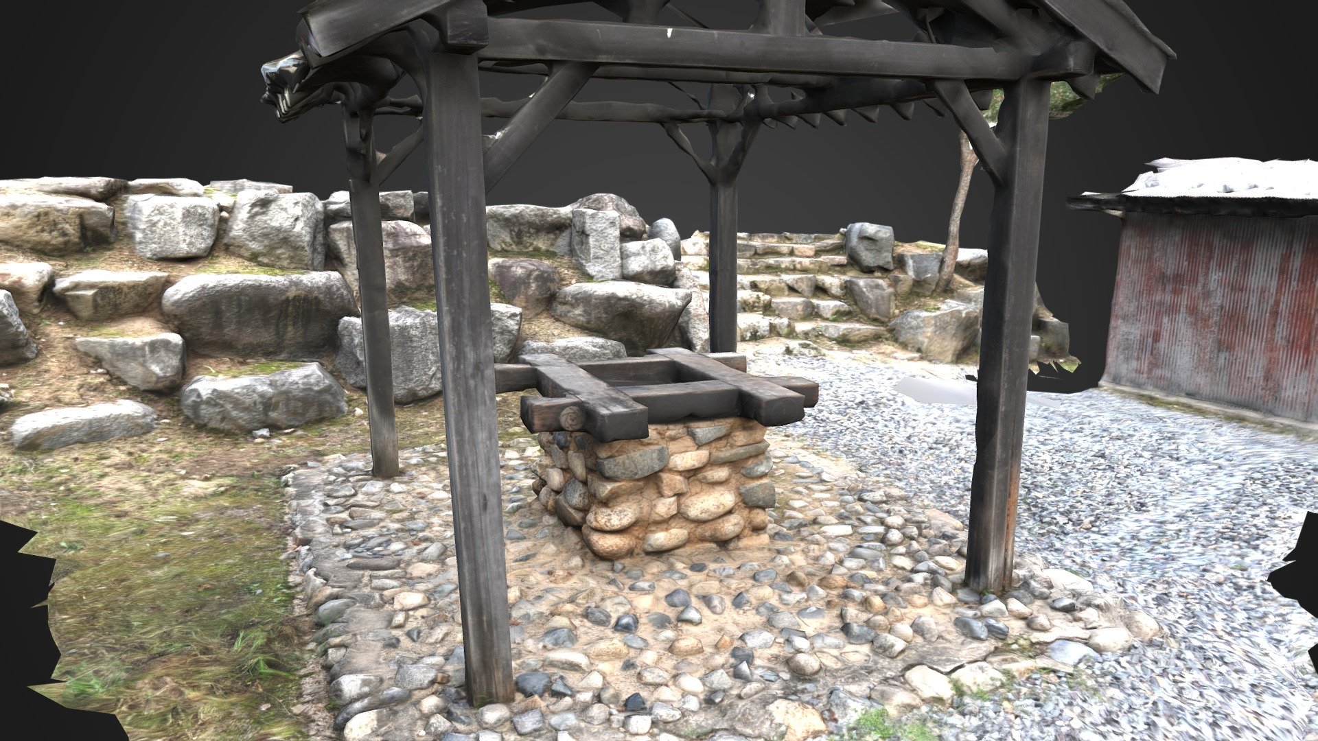 Old Korean Well - Buy Royalty Free 3D model by ME.RROR Studio (@merror ...