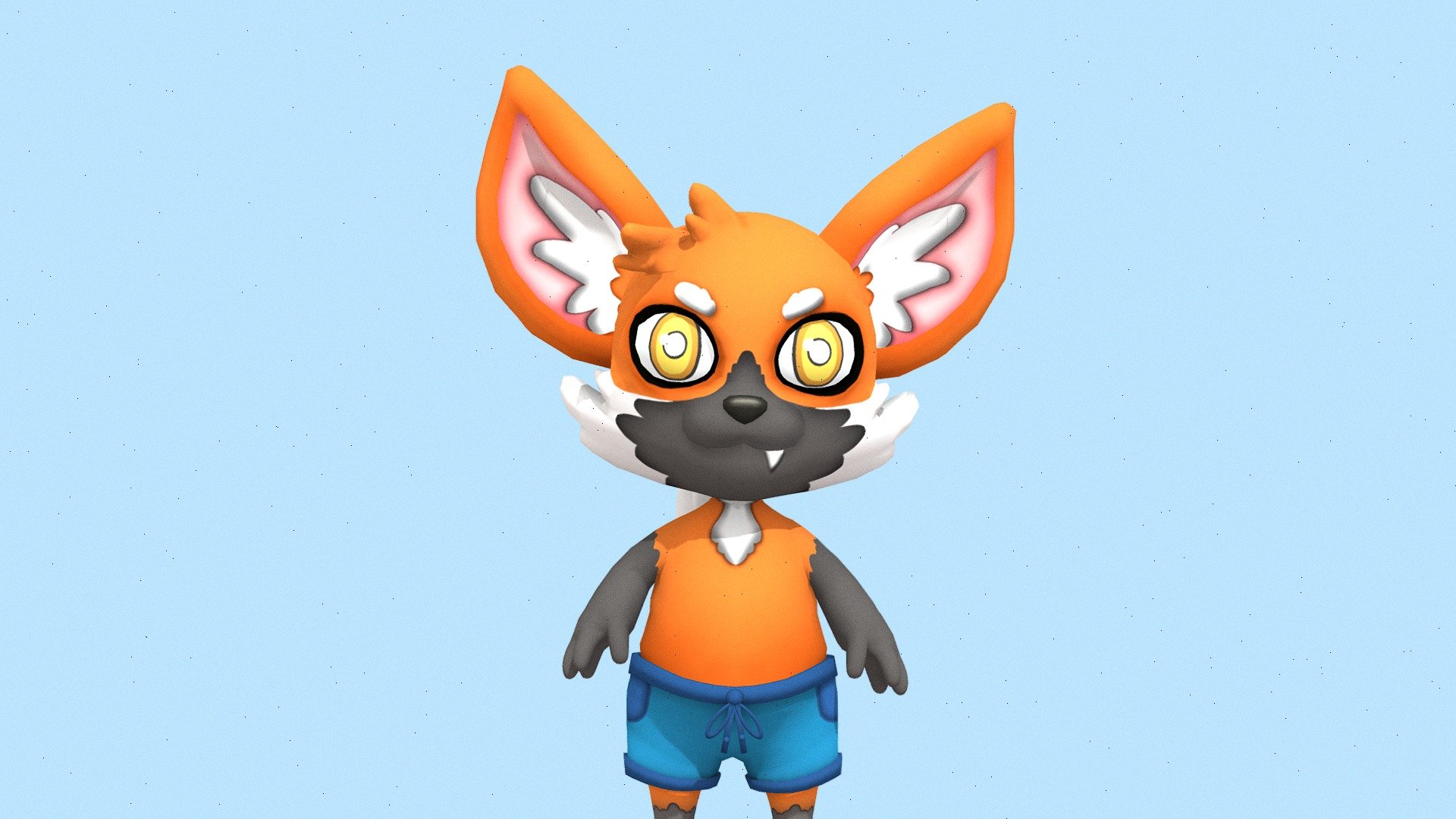 Maned Wolf Guará - Ukko & Guará: Stellarbound - 3D model by karolina ...