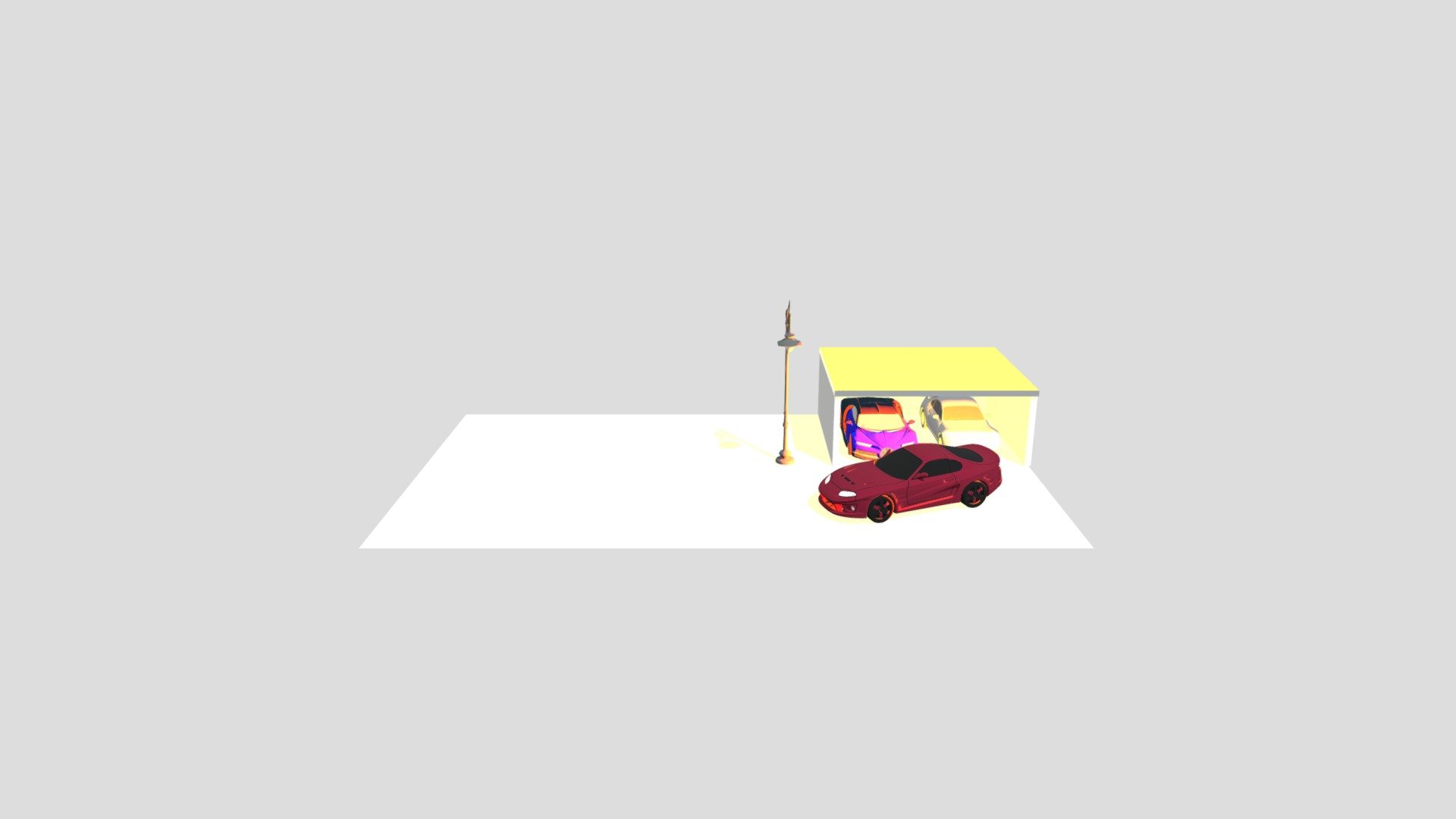 Garage - Download Free 3D model by cxlt10 [50bfe24] - Sketchfab