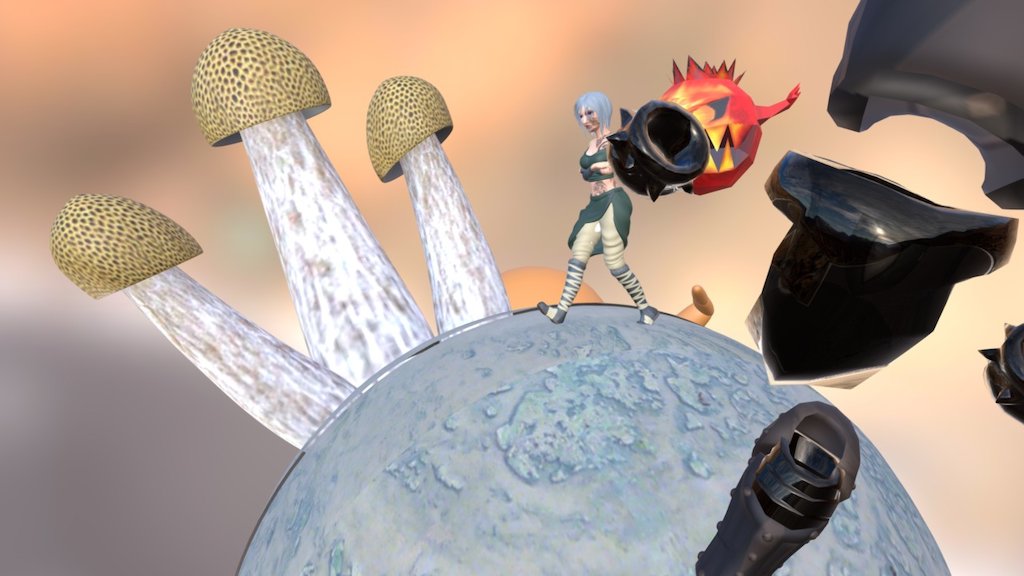 Planet Walk - Quick - 3D model by Cindynightmare [50c0baf] - Sketchfab