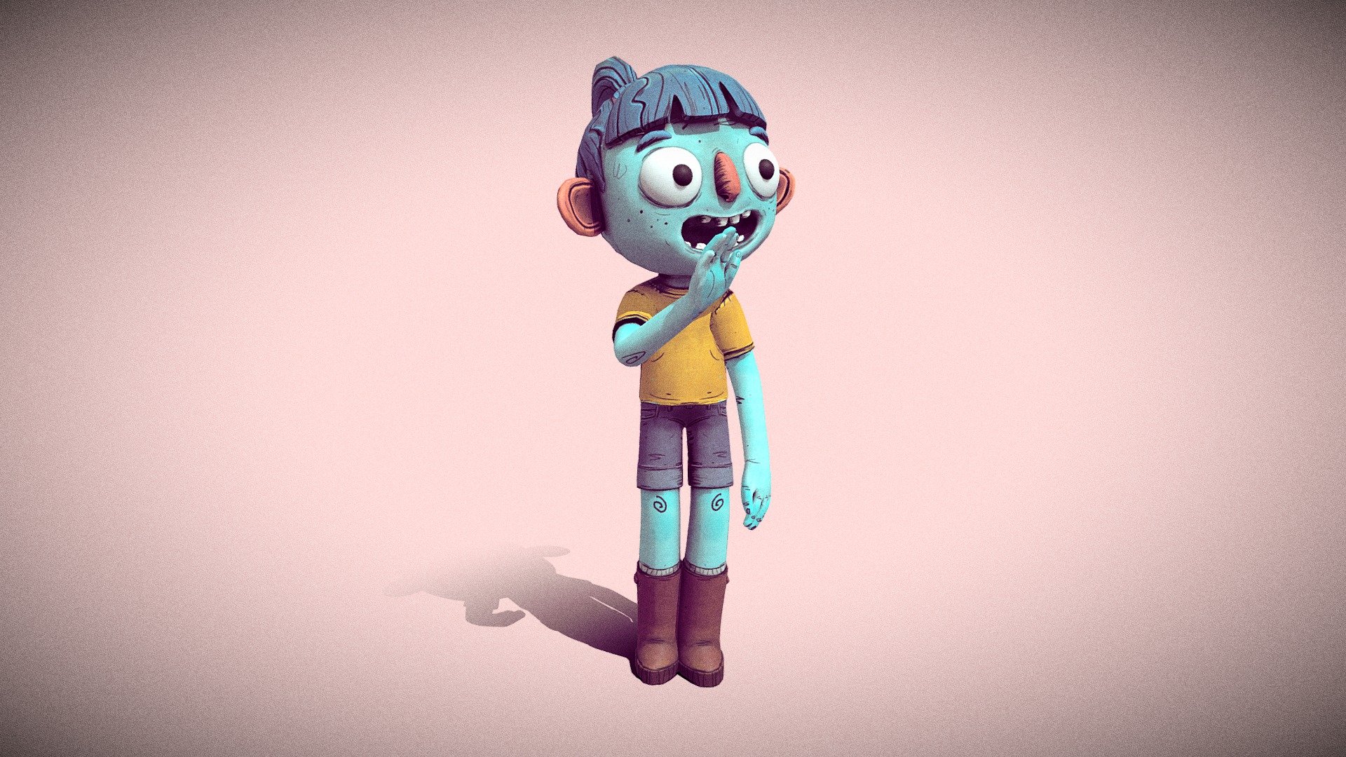 Hey! - 3D model by Suushimi (@Suushimi) [50c1b48] - Sketchfab