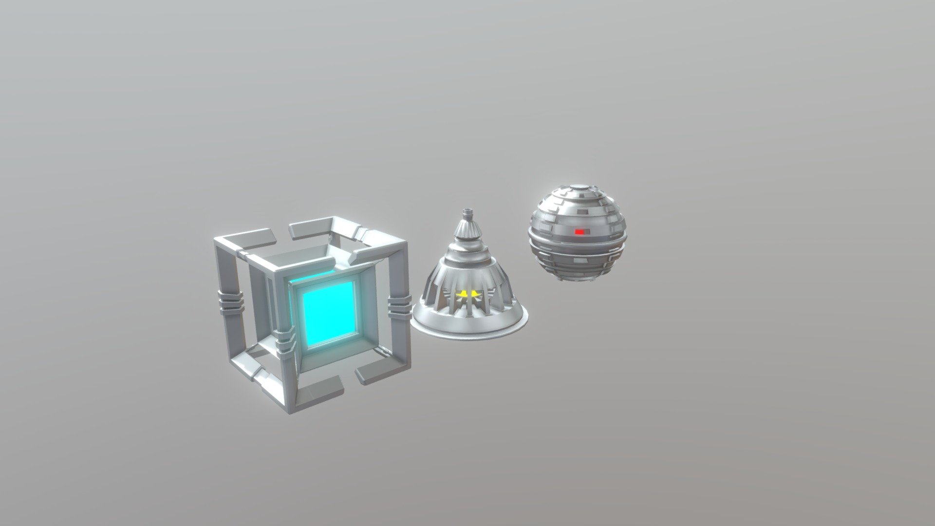 Primitives - CGCookie Exercise - 3D model by PeculiarSana [50c1f38] - Sketchfab